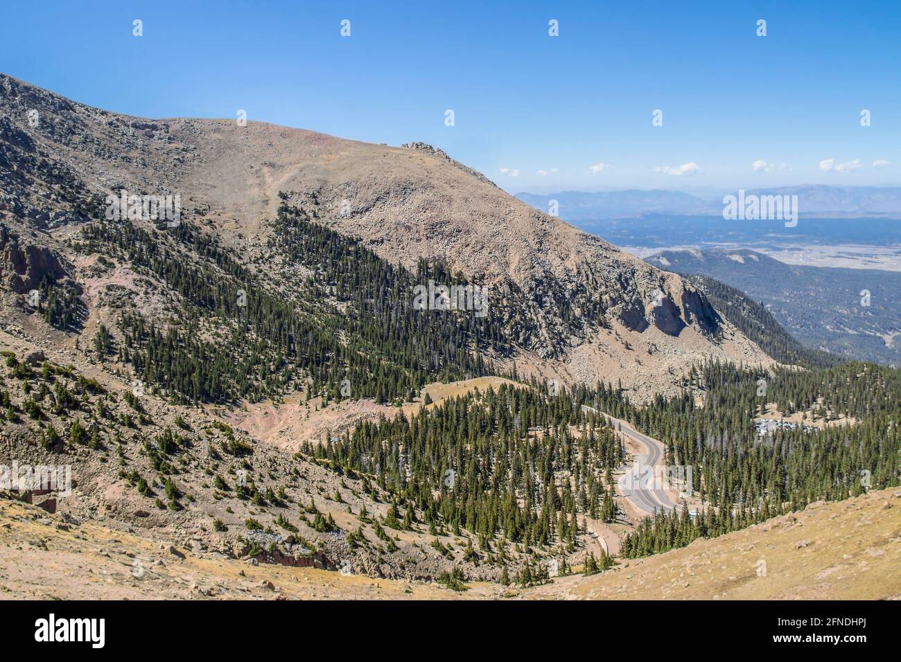 Pikes peak colorado aerial hi-res stock photography and images - Alamy