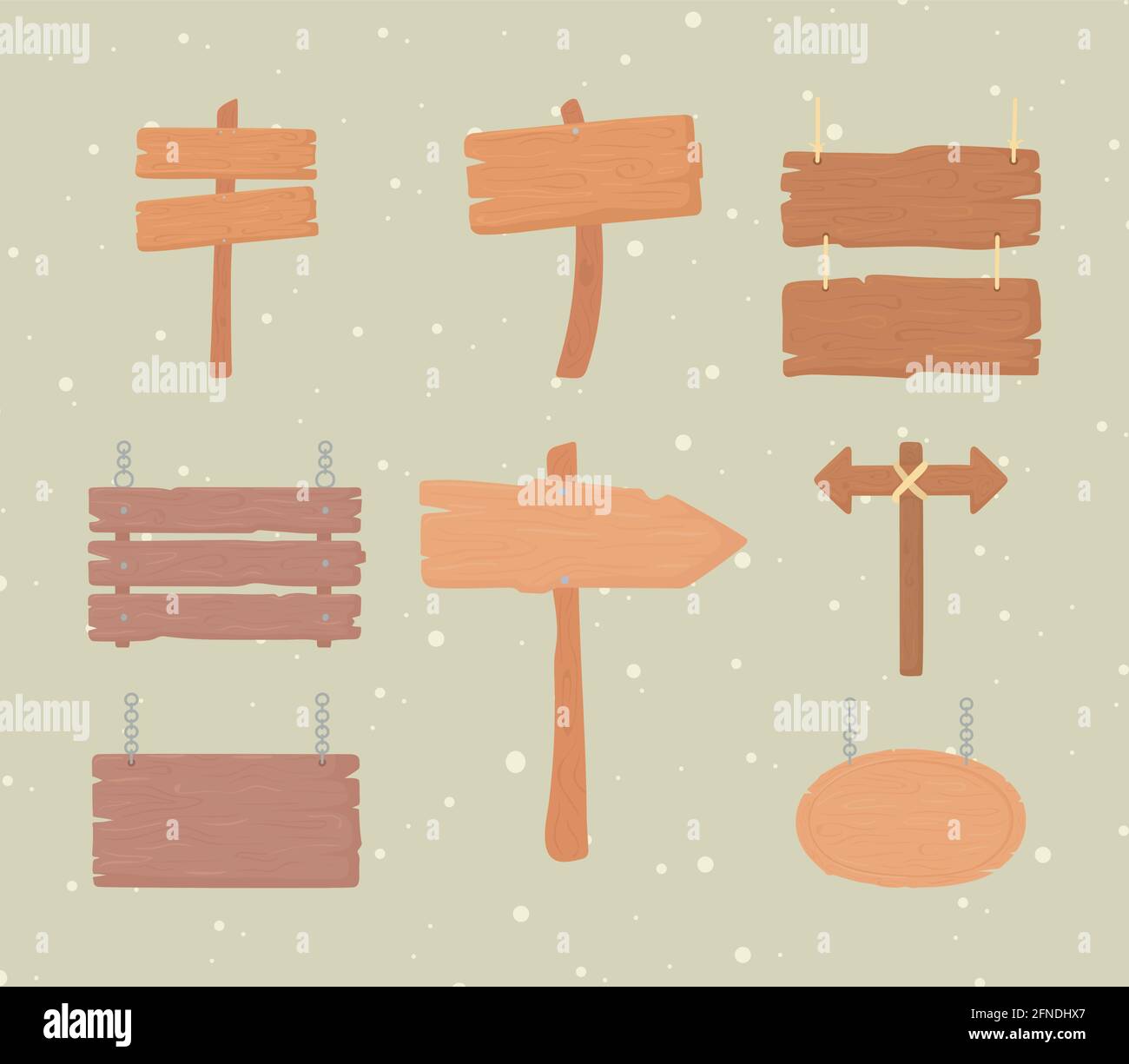 wooden sign boards and arrows Stock Vector Image & Art - Alamy