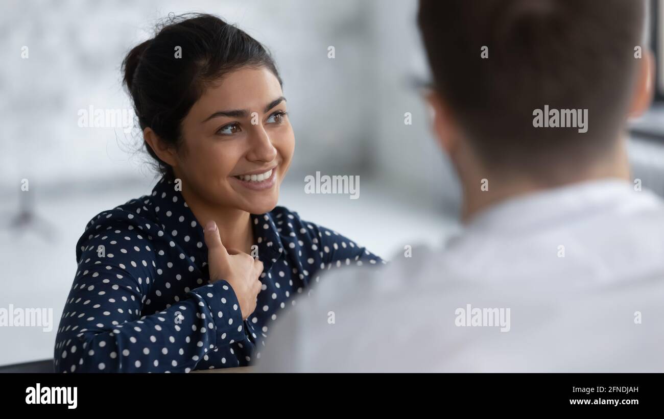 Indian corporate employee hi-res stock photography and images - Alamy