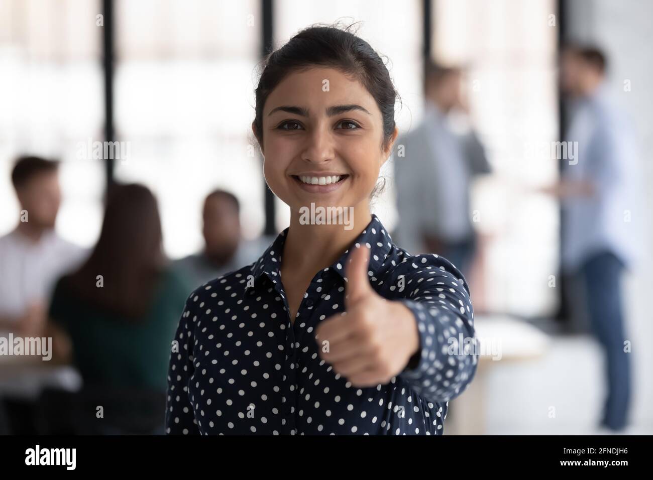 Female indian boss hi-res stock photography and images - Alamy