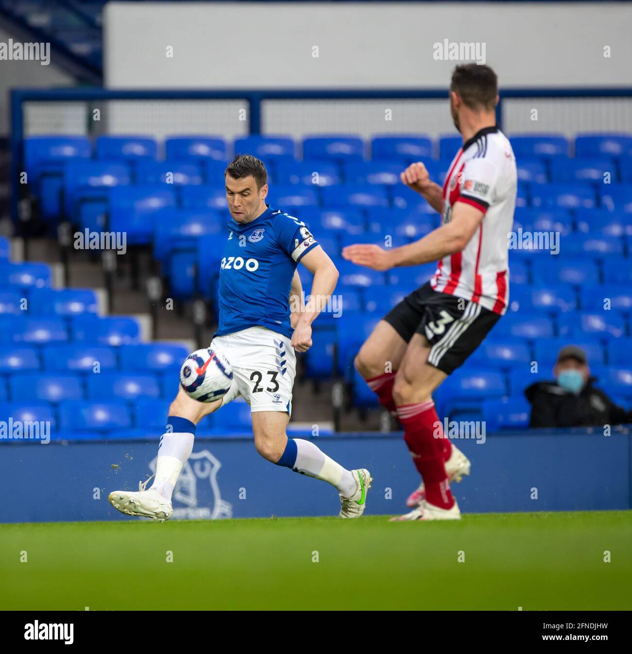 Goodison Park, Liverpool, Merseyside, UK. 16th May, 2021. English ...