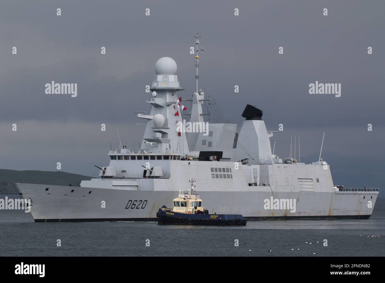 French air defence marine destroyer hi-res stock photography and images ...