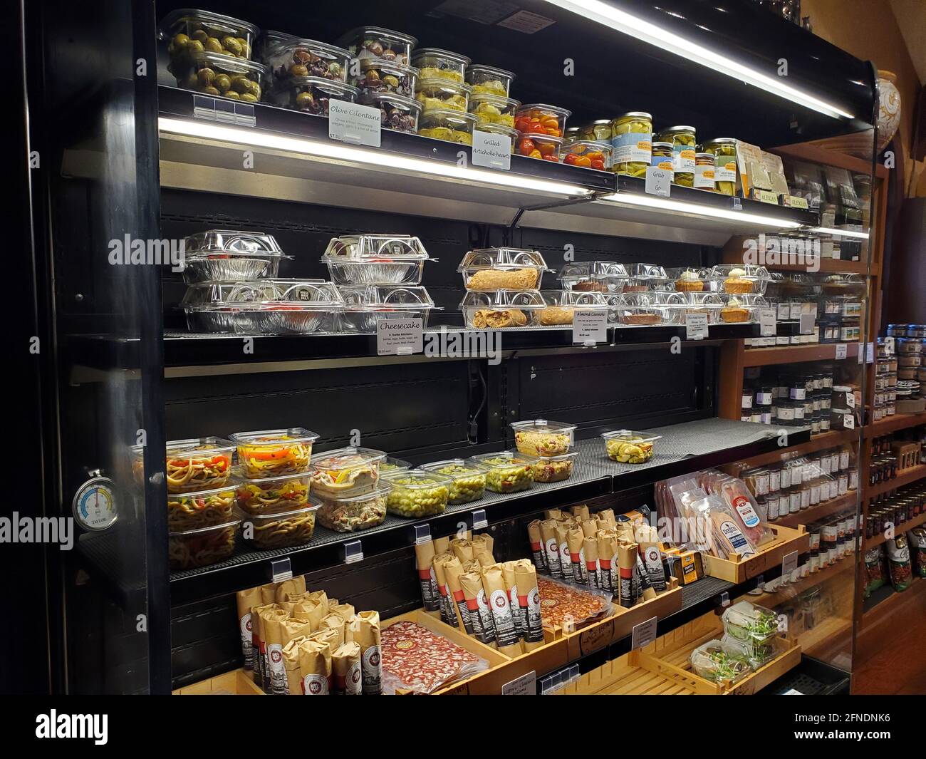 Supermarket cheese selection hi-res stock photography and images - Alamy