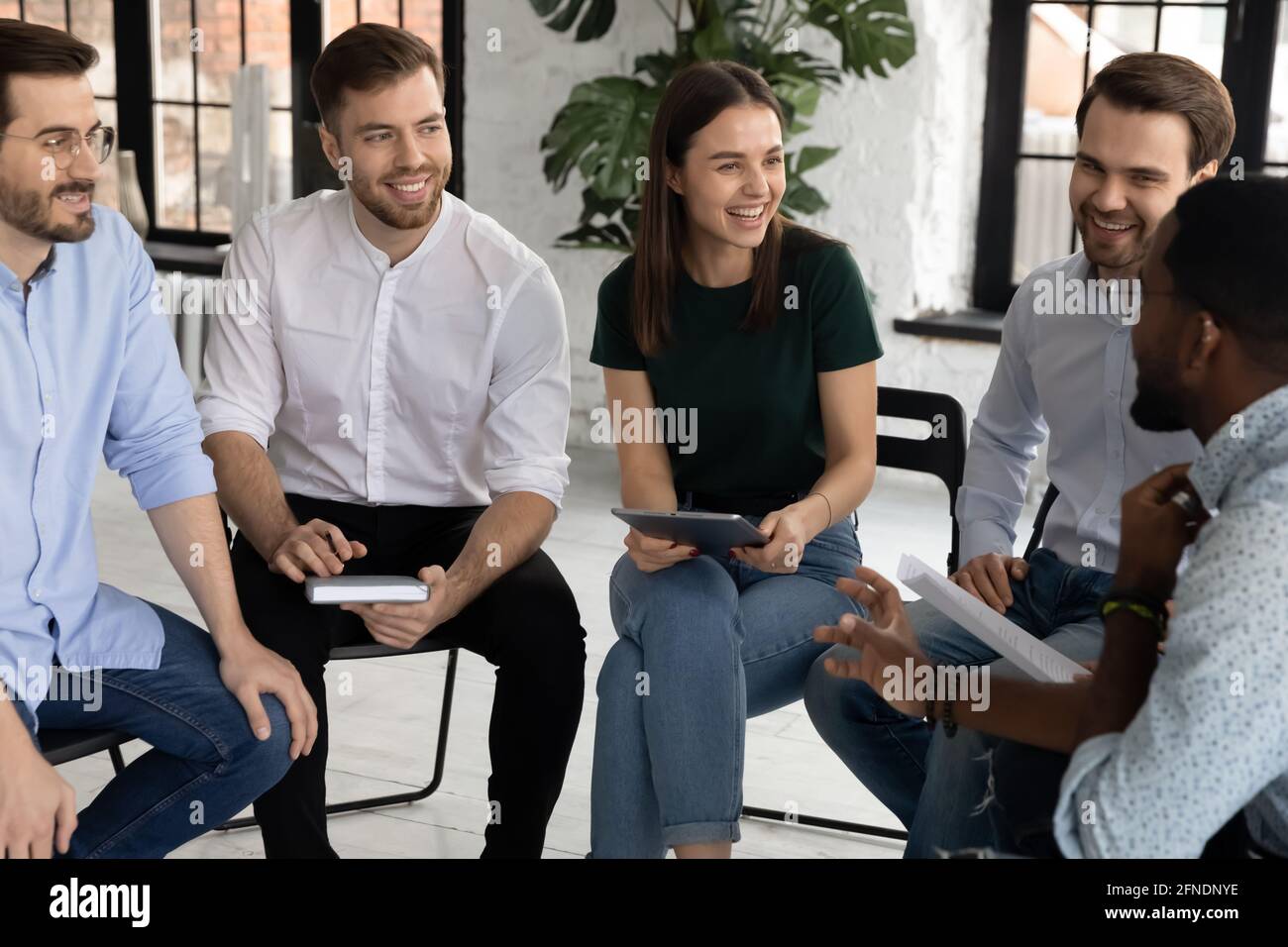 Group diverse people training on hi-res stock photography and images ...