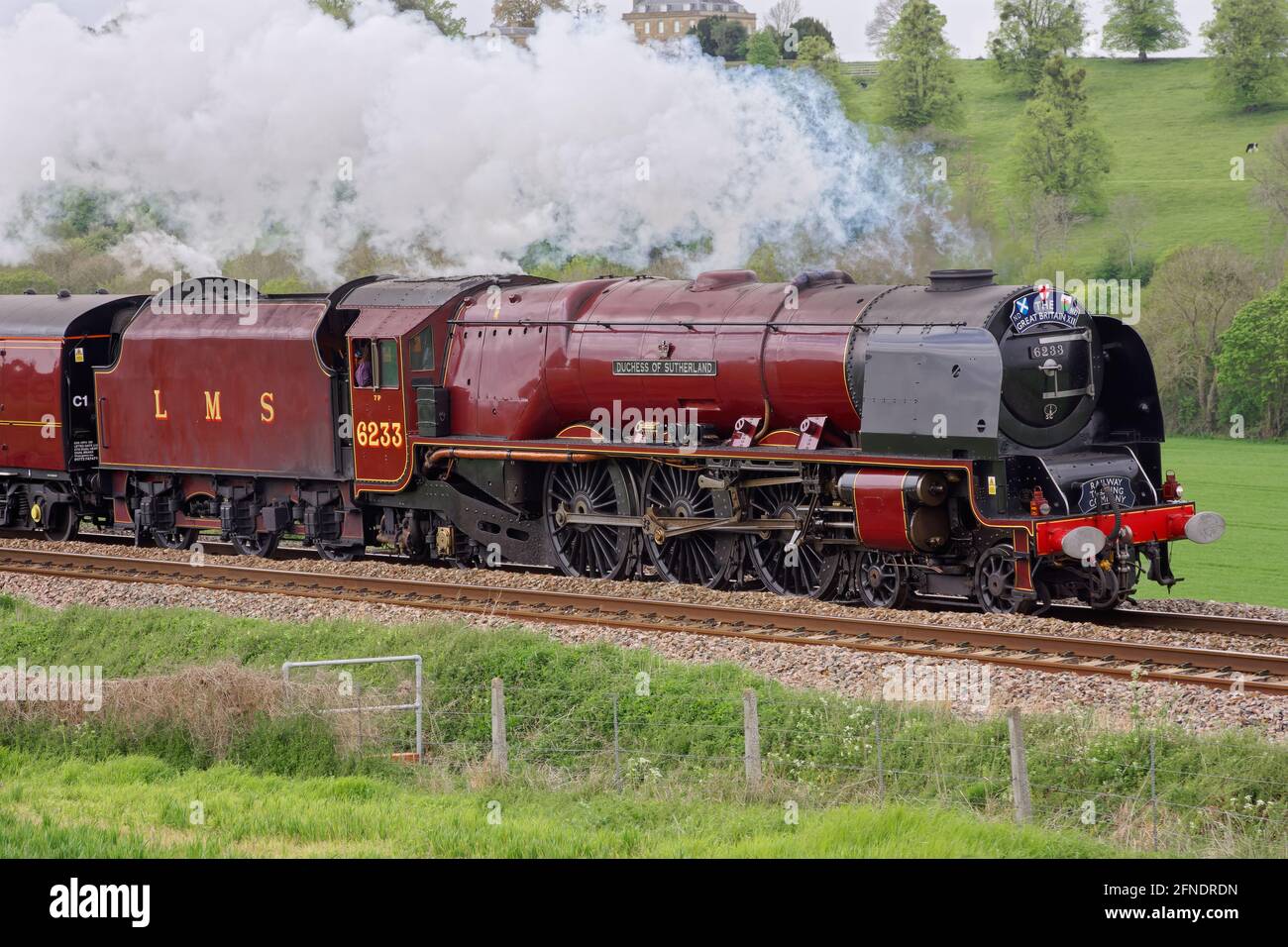 Duchess of sutherland steam locomotive hi-res stock photography and ...