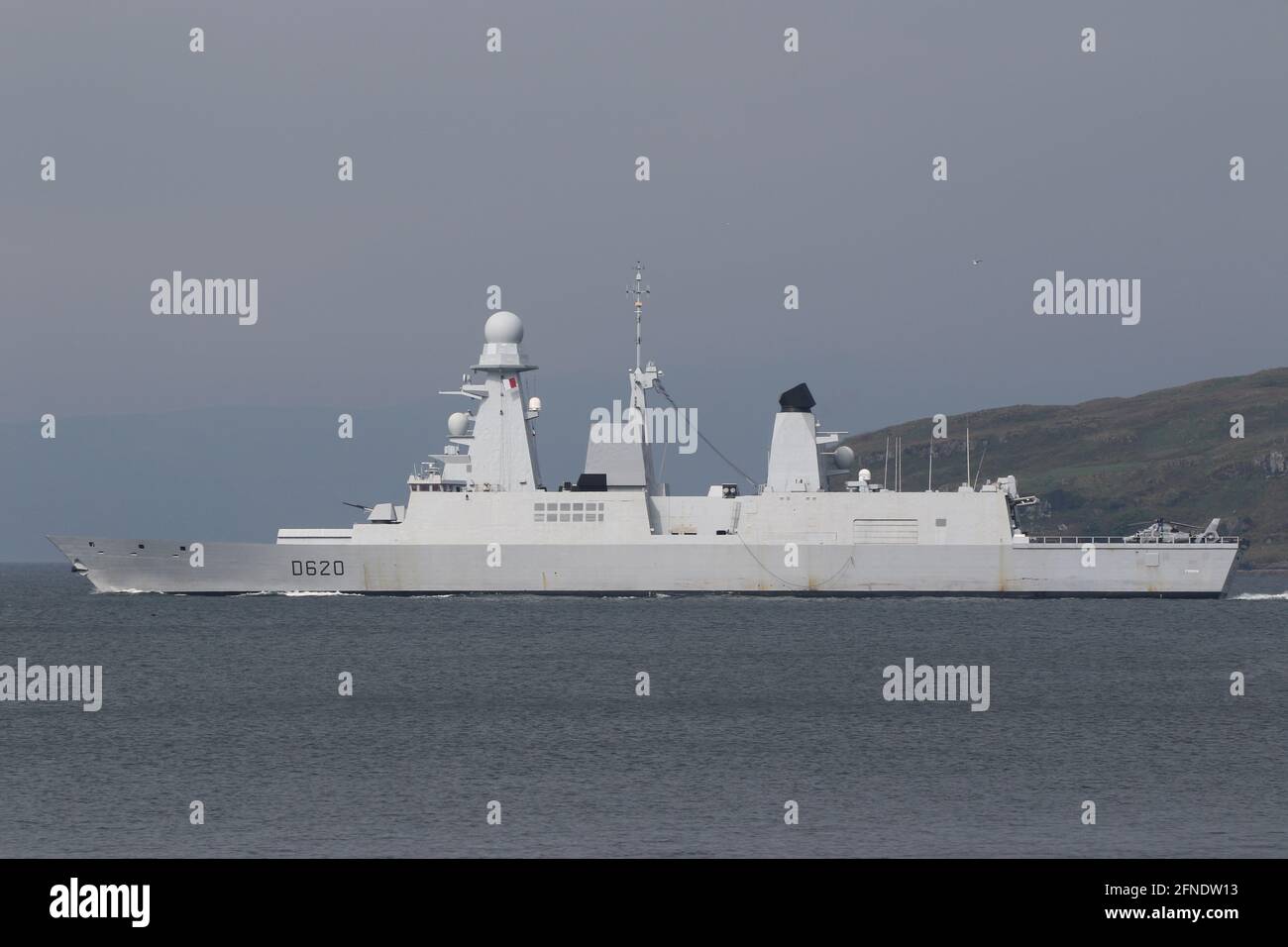 FS Forbin (D620), a Horizon-class air defence destroyer operated by the ...