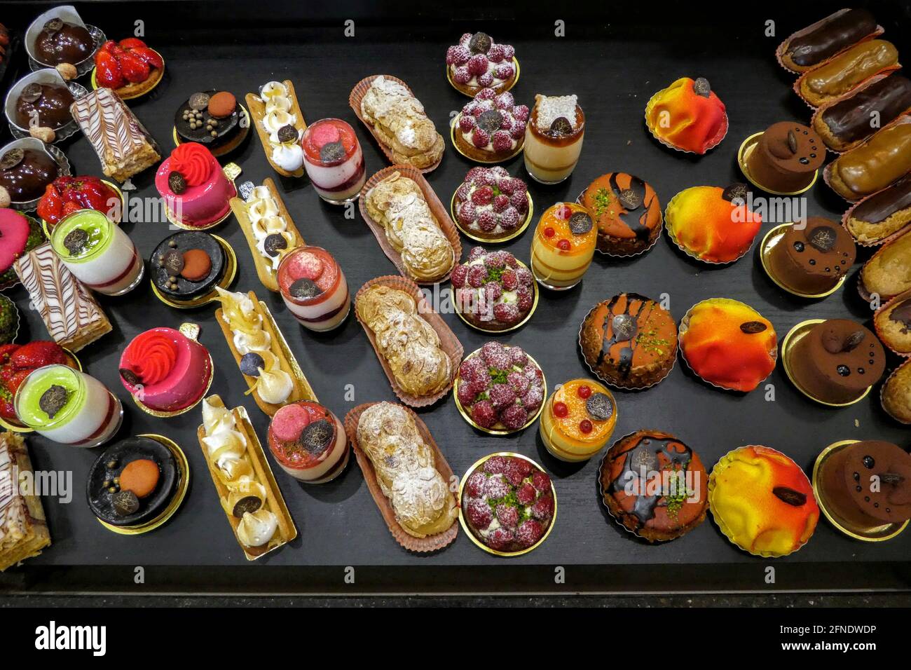 French pastries assorted hi-res stock photography and images - Alamy