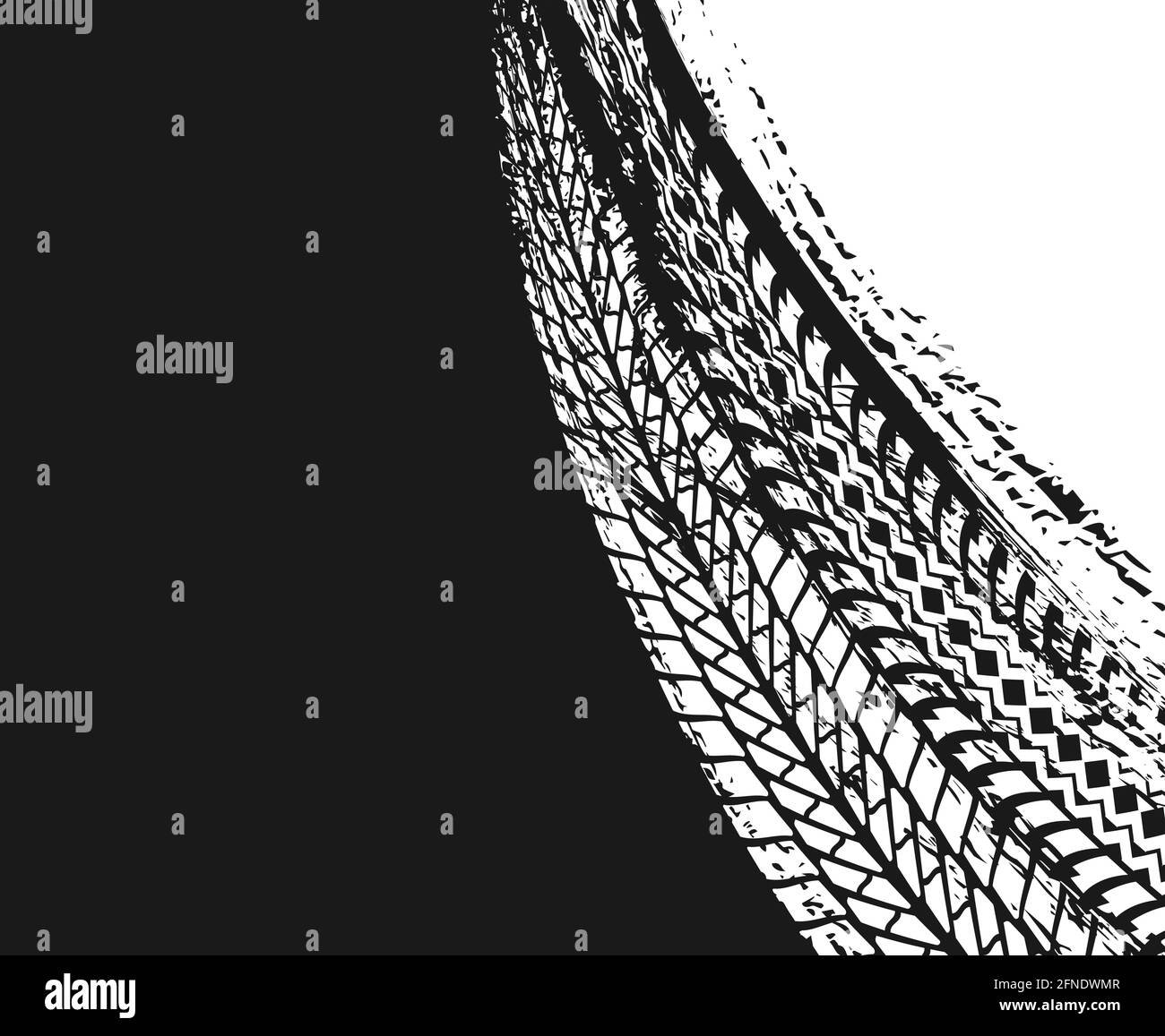 Car skid marks Stock Vector Images - Alamy