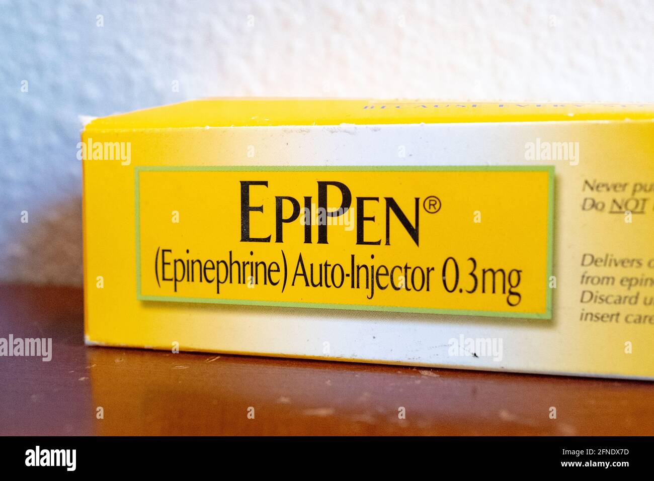 Epipen box hi-res stock photography and images - Alamy