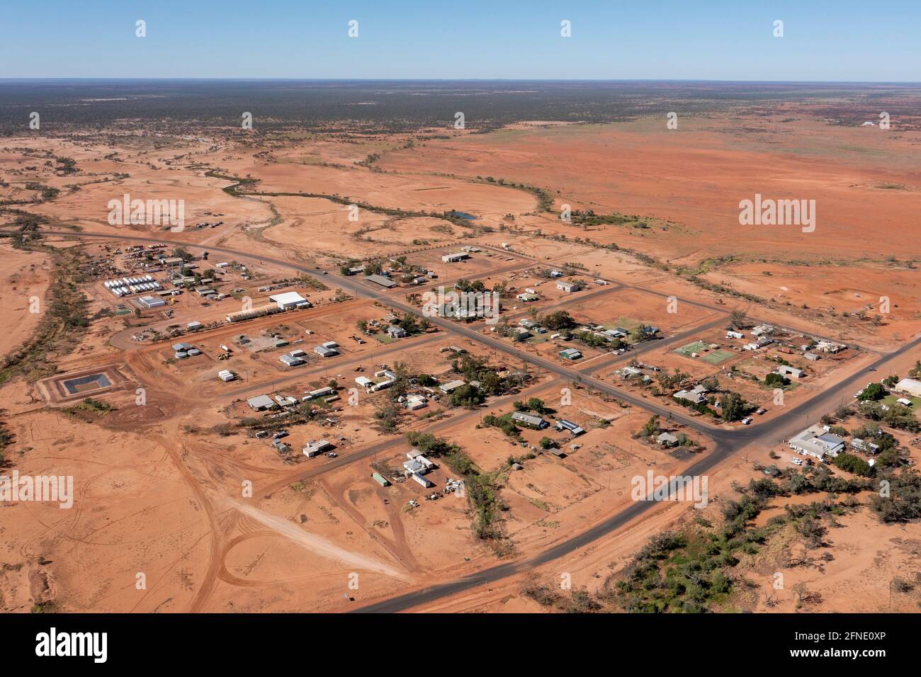 The Queensland town of Eromanga Stock Photo - Alamy
