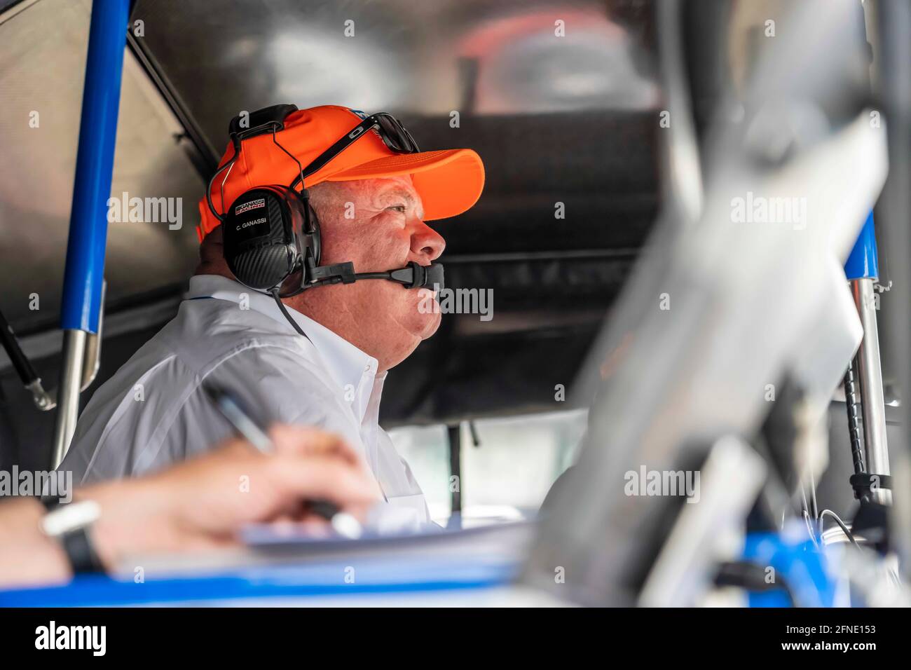 Indianapolis, Indiana, USA. 15th May, 2021. IndyCar Team owner, Chip ...