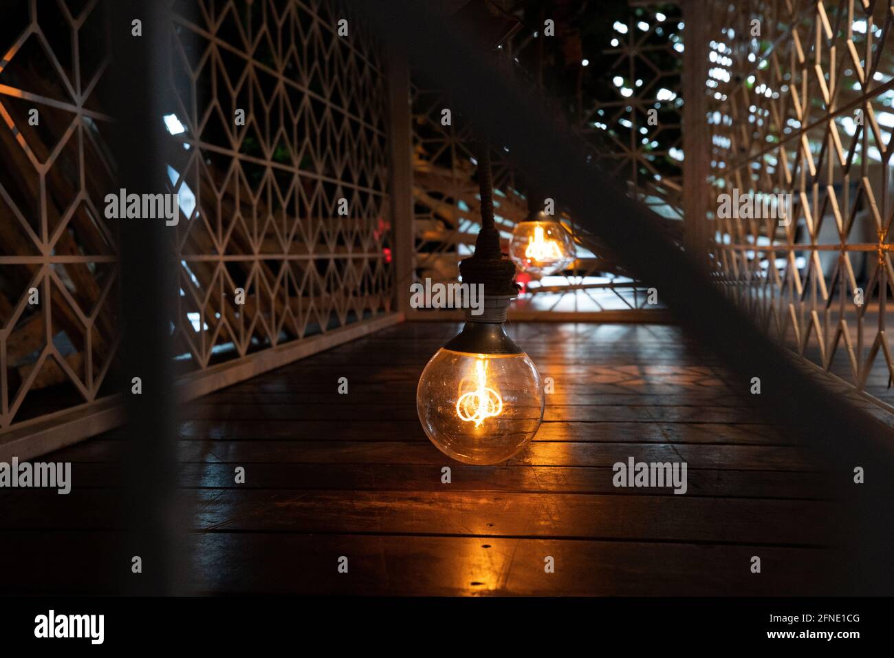 Yellow light bulb Stock Photo - Alamy