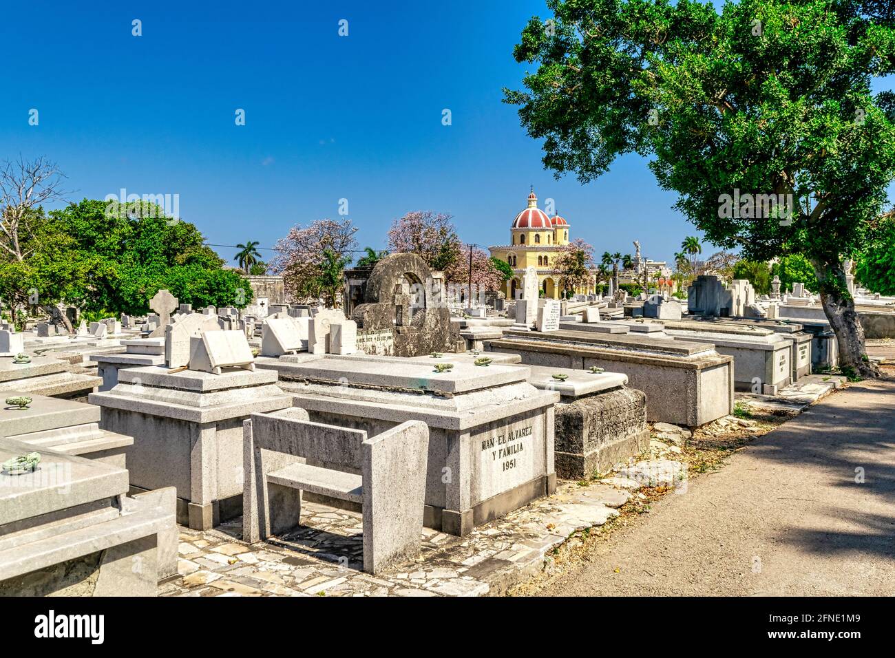 Colon Cemetery in Havana, Cuba Stock Photo - Alamy
