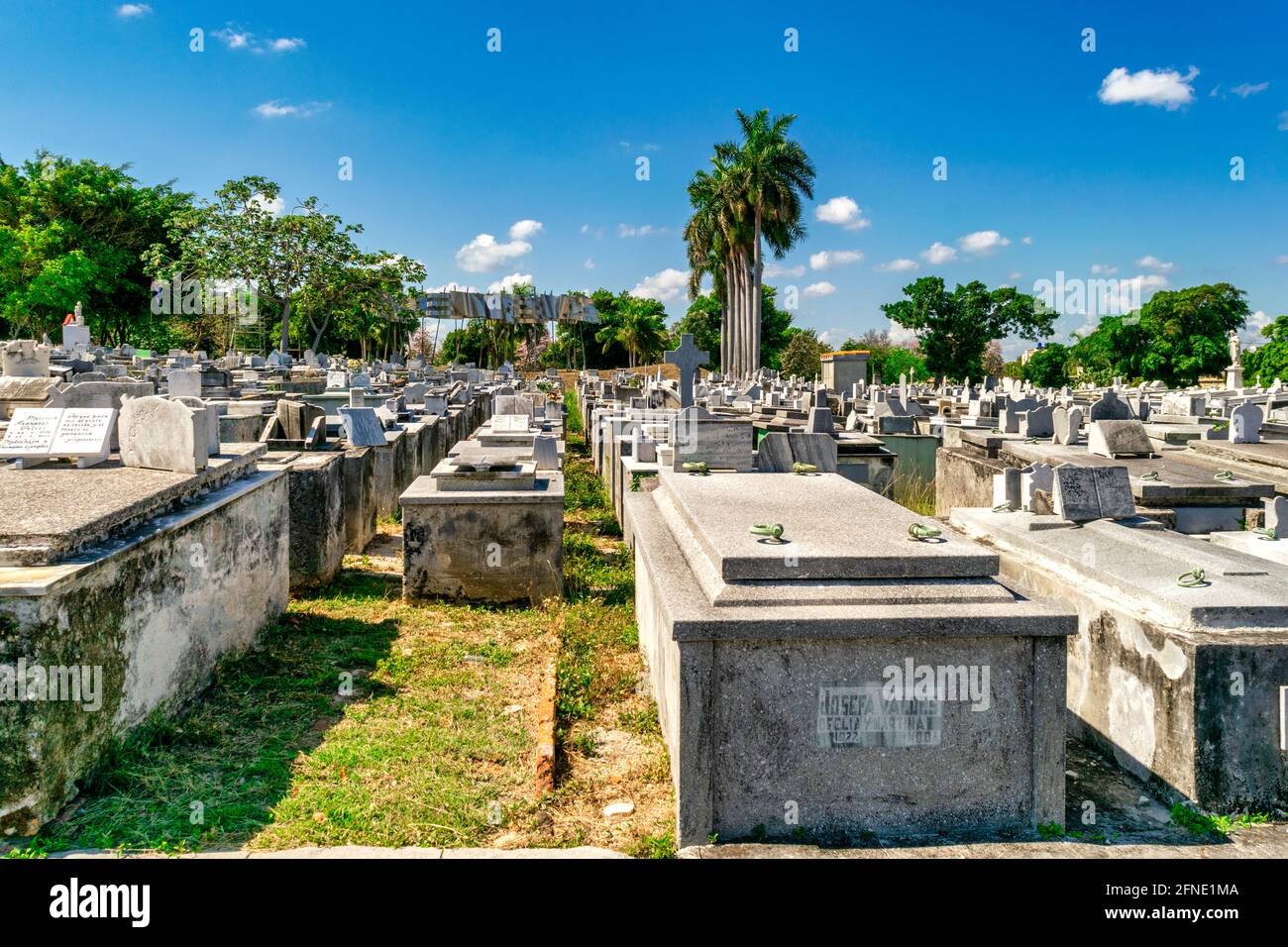 Colon Cemetery in Havana, Cuba Stock Photo - Alamy