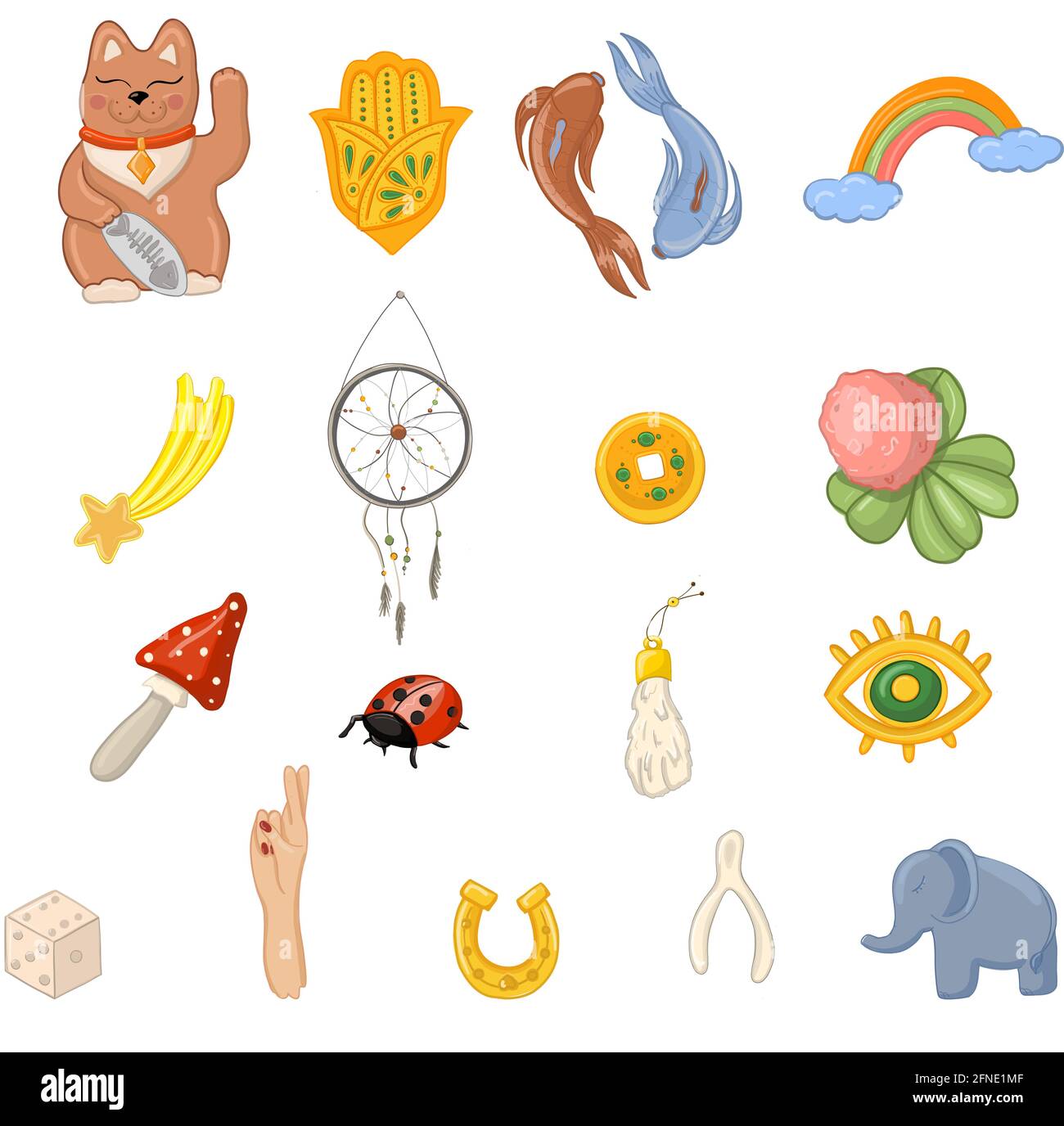 Good luck design hi-res stock photography and images - Alamy