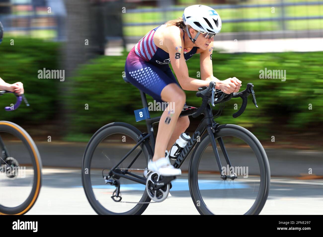 Yokohama, Kanagawa, Japan. 15th May, 2021. Taylor Knibb (USA) Triathlon ...