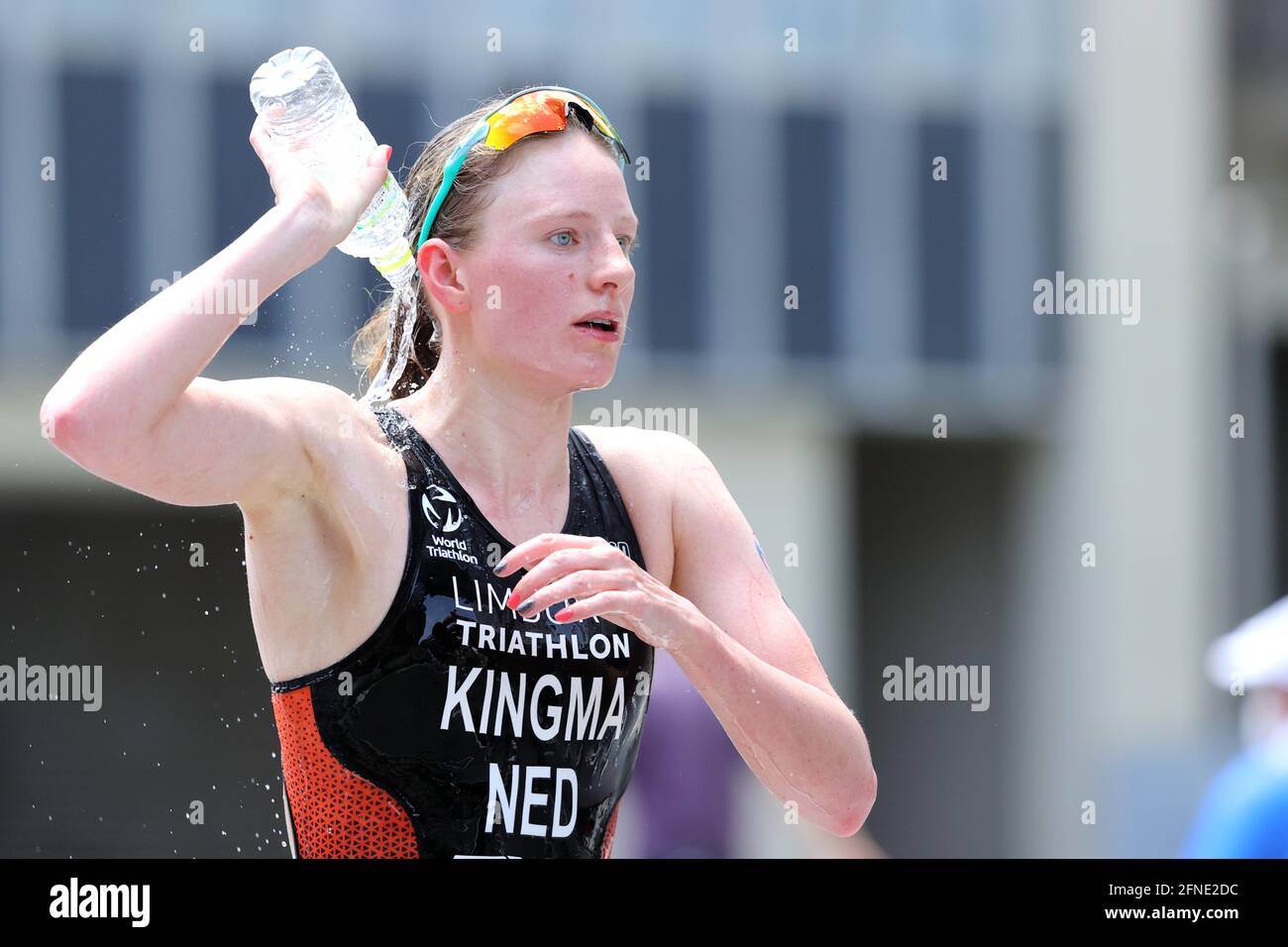 Yokohama, Kanagawa, Japan. 15th May, 2021. Maya Kingma (NED) Triathlon ...