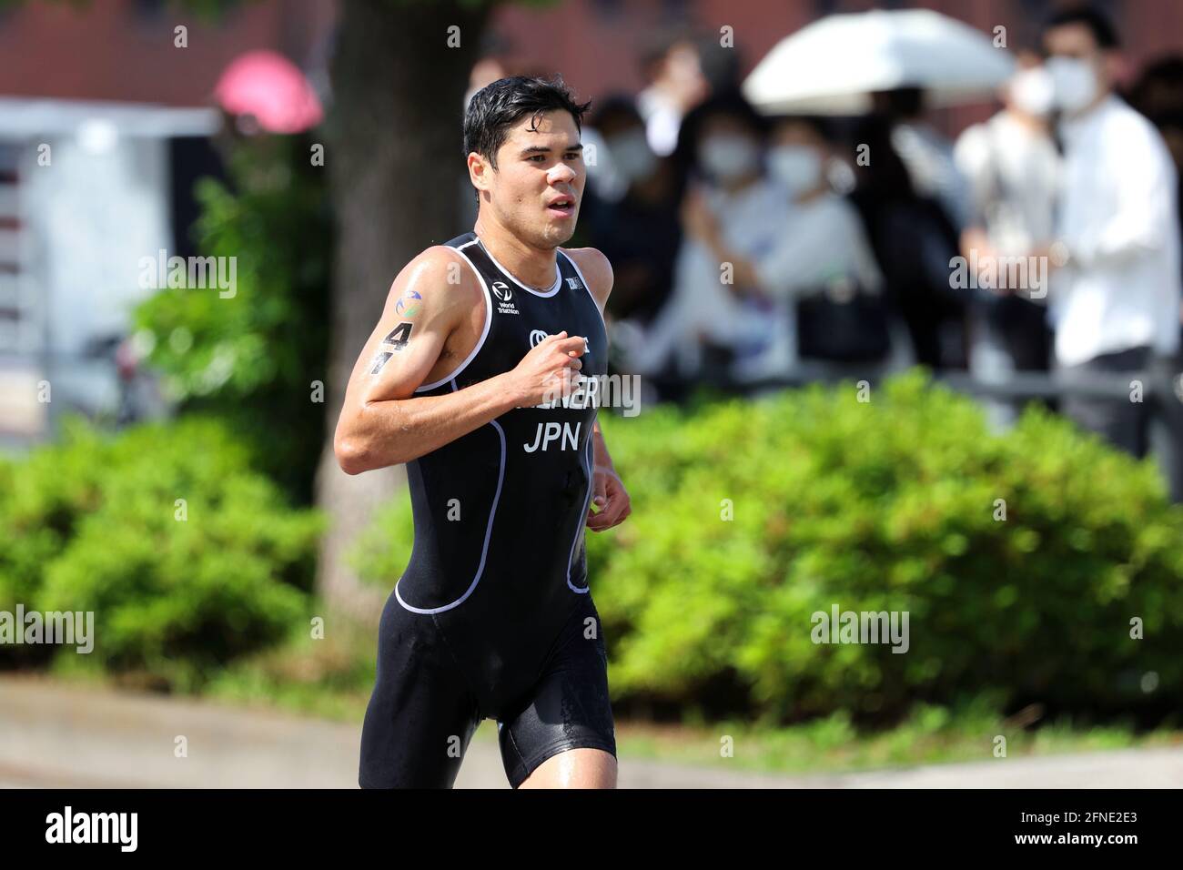 Yokohama, Kanagawa, Japan. 15th May, 2021. Kenji Nener (JPN) Triathlon ...