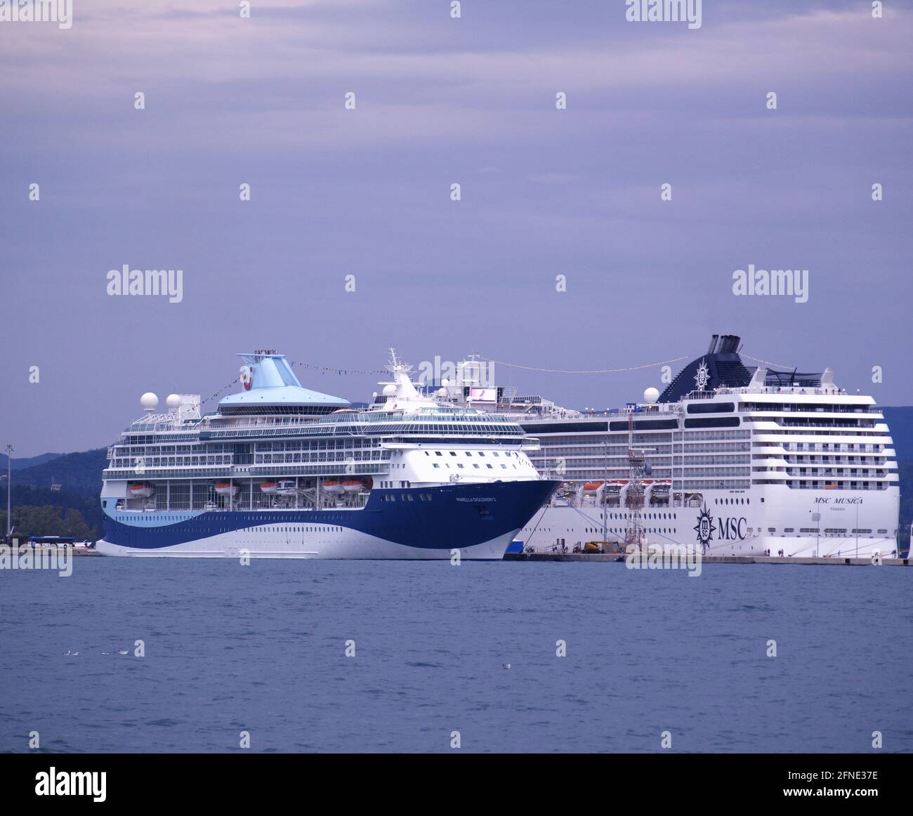 Msc livery hi-res stock photography and images - Alamy