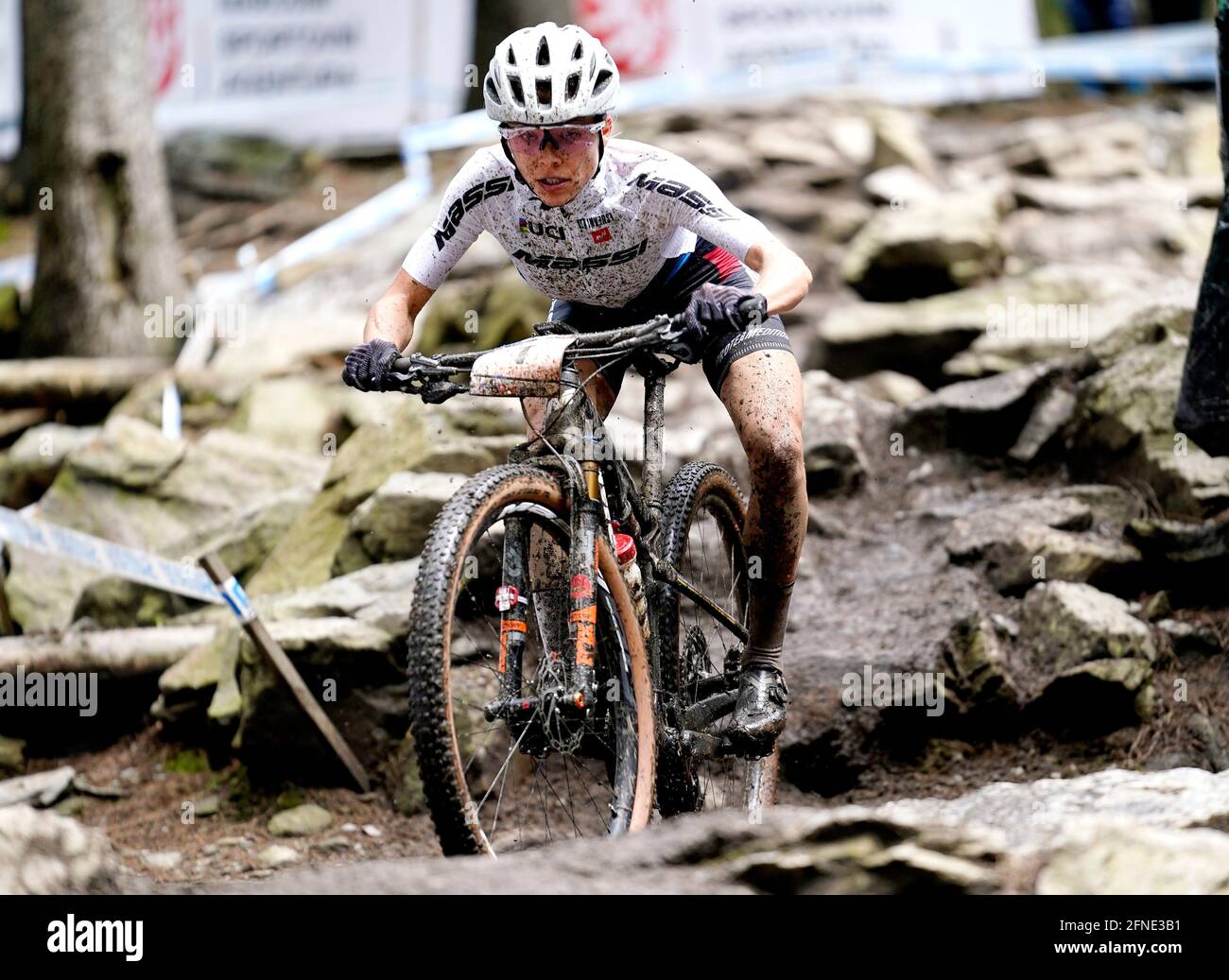 Loana Lecomte (FRA) winner during UCI Mountain Bike World Cup on May ...