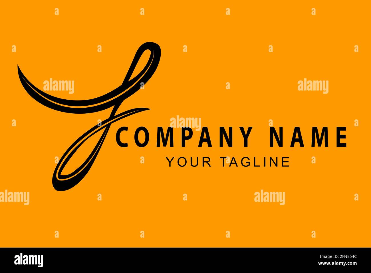 Vector Hand Draw Sketch Black Logo Script F, For Classic Elegance ...