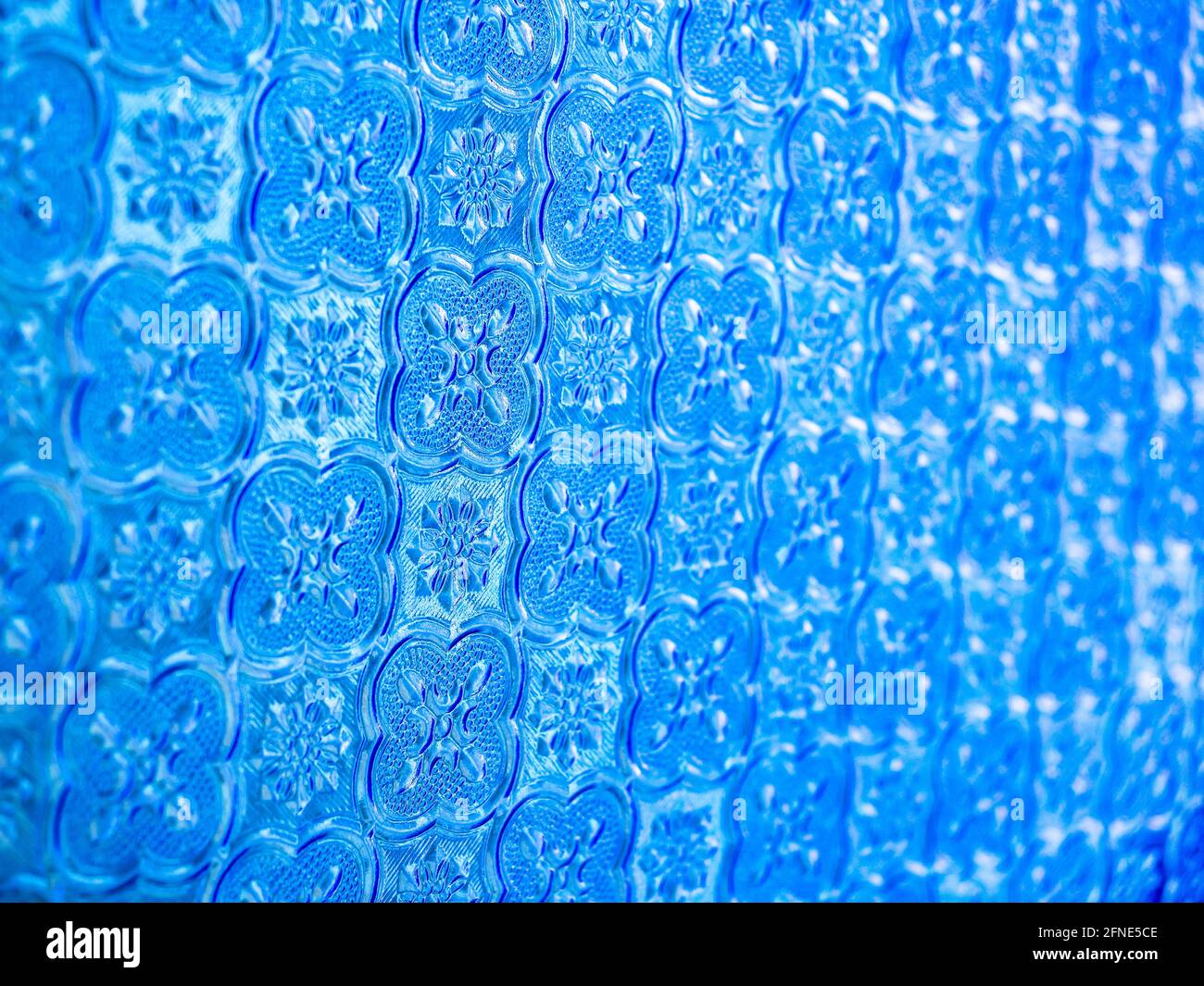Blue Stained Glass Texture