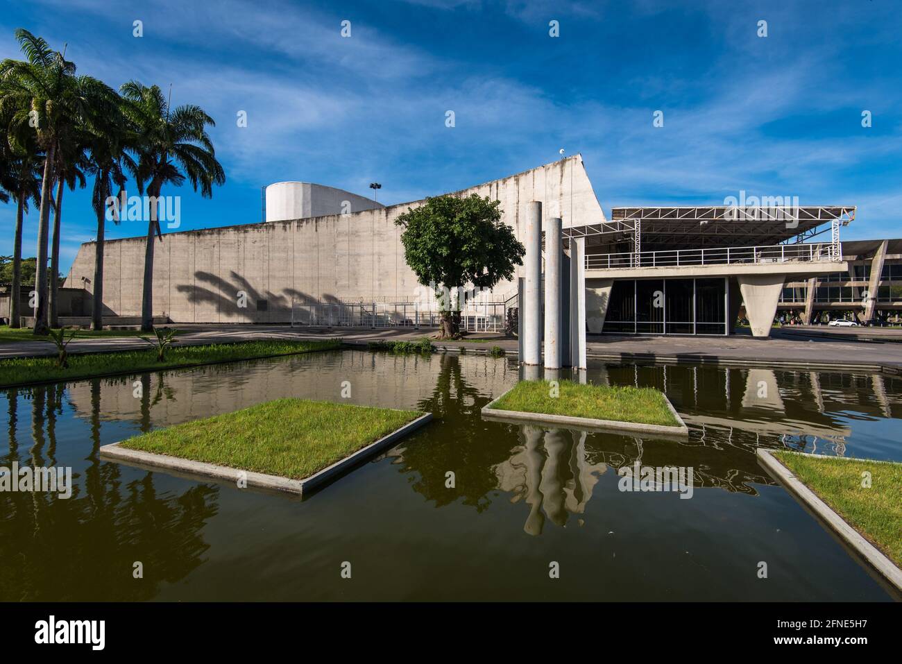 Rio de Janeiro, Brazil - June 27, 2017: Museum of Modern Art, designed ...