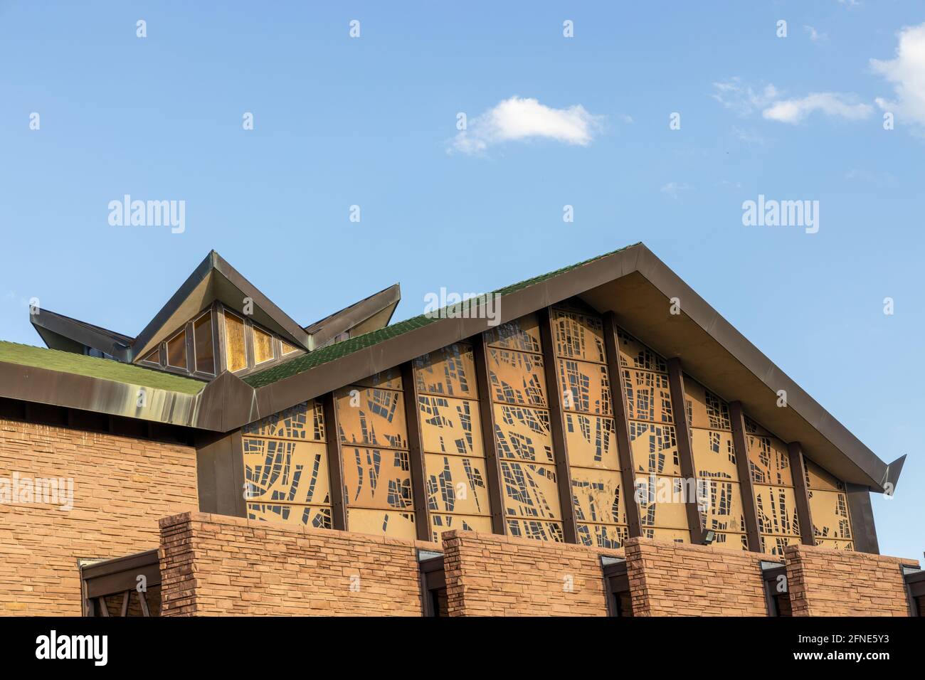 Temple Emanuel synagogue in Denver, Colorado, the largest and oldest ...