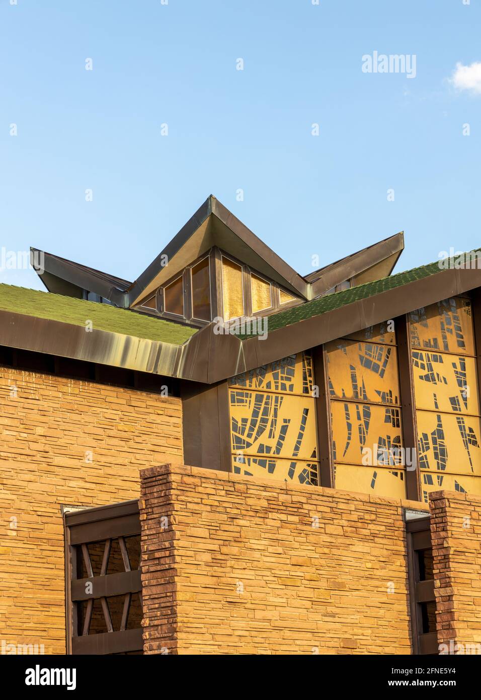 Temple Emanuel synagogue in Denver, Colorado, the largest and oldest ...