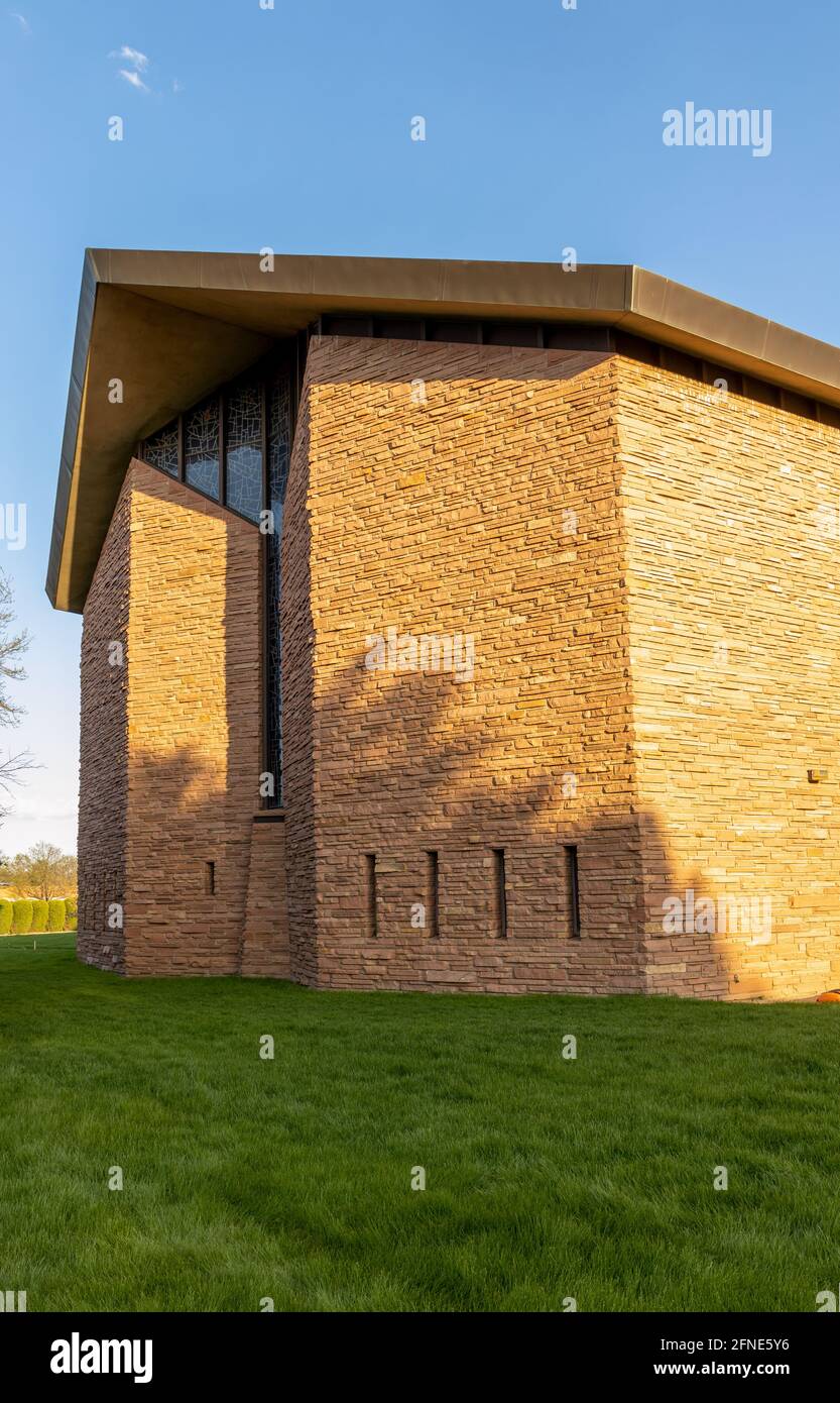 Temple Emanuel synagogue in Denver, Colorado, the largest and oldest ...