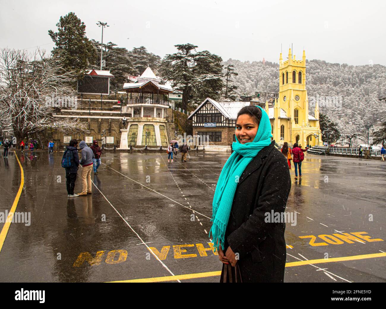 India simla hi-res stock photography and images - Alamy