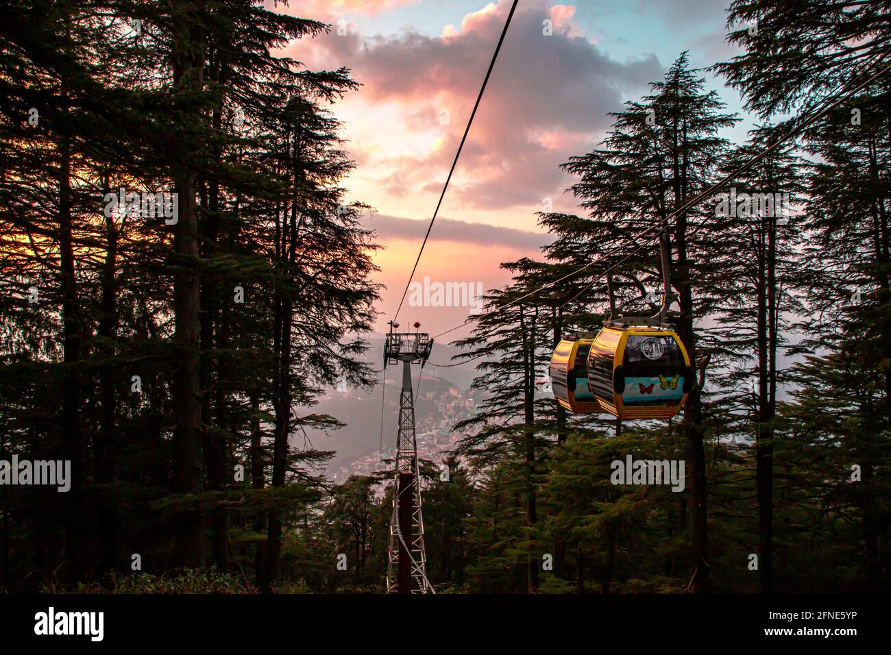 Cable car ropeway hi-res stock photography and images - Alamy