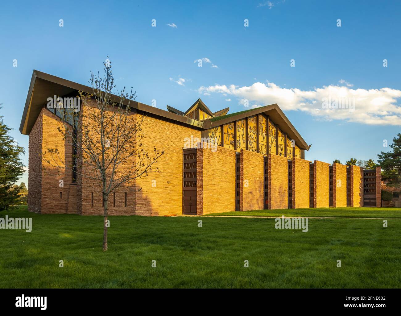 Temple Emanuel synagogue in Denver, Colorado, the largest and oldest ...