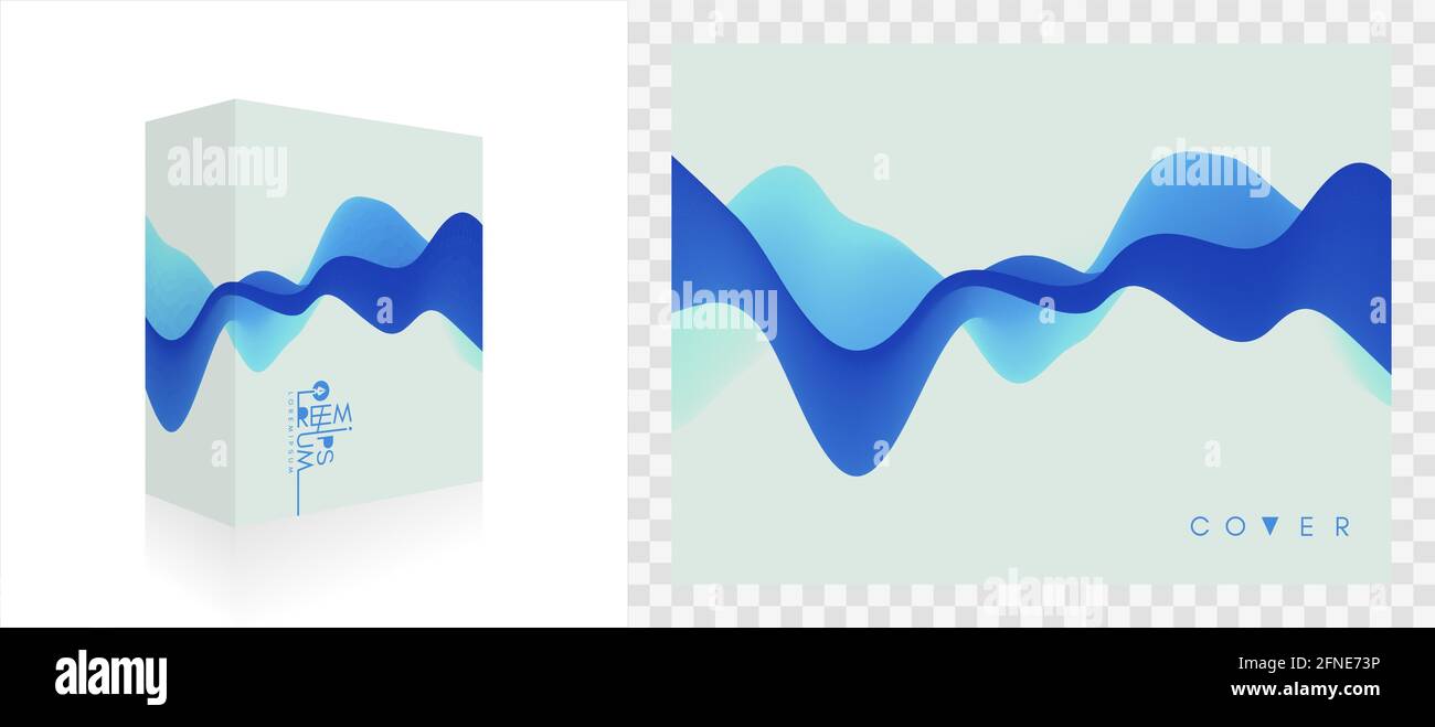 Realistic packaging box. Product packing. Abstract background with ...