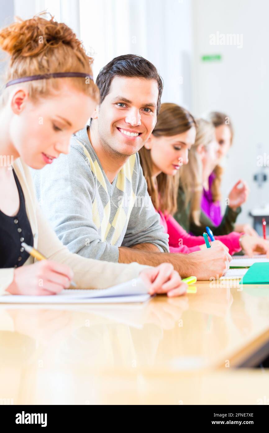 University college students having examination Stock Photo - Alamy