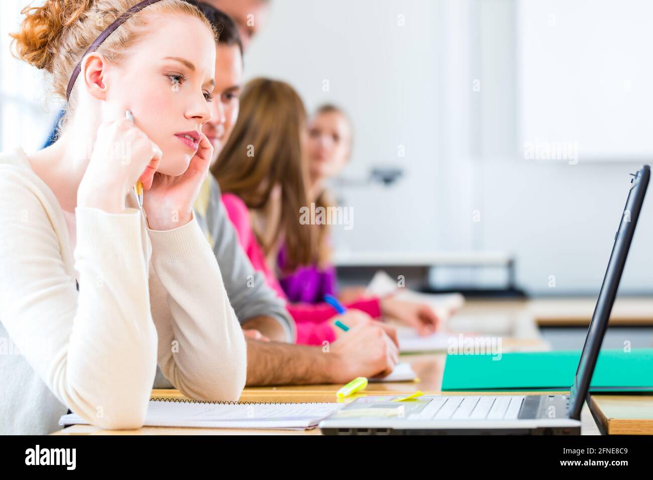 University college students having examination Stock Photo - Alamy