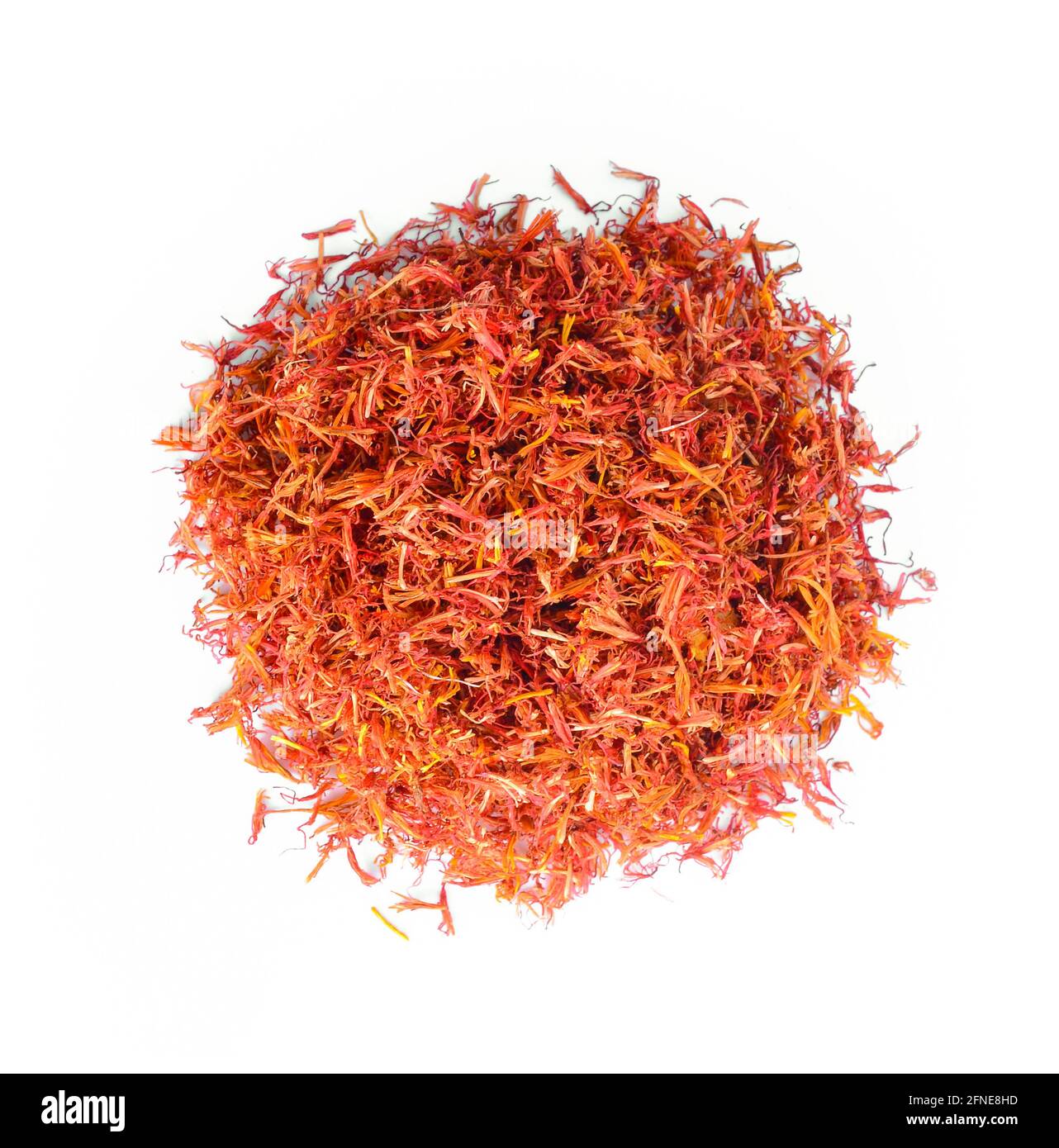 safflower isolated on white background Stock Photo - Alamy