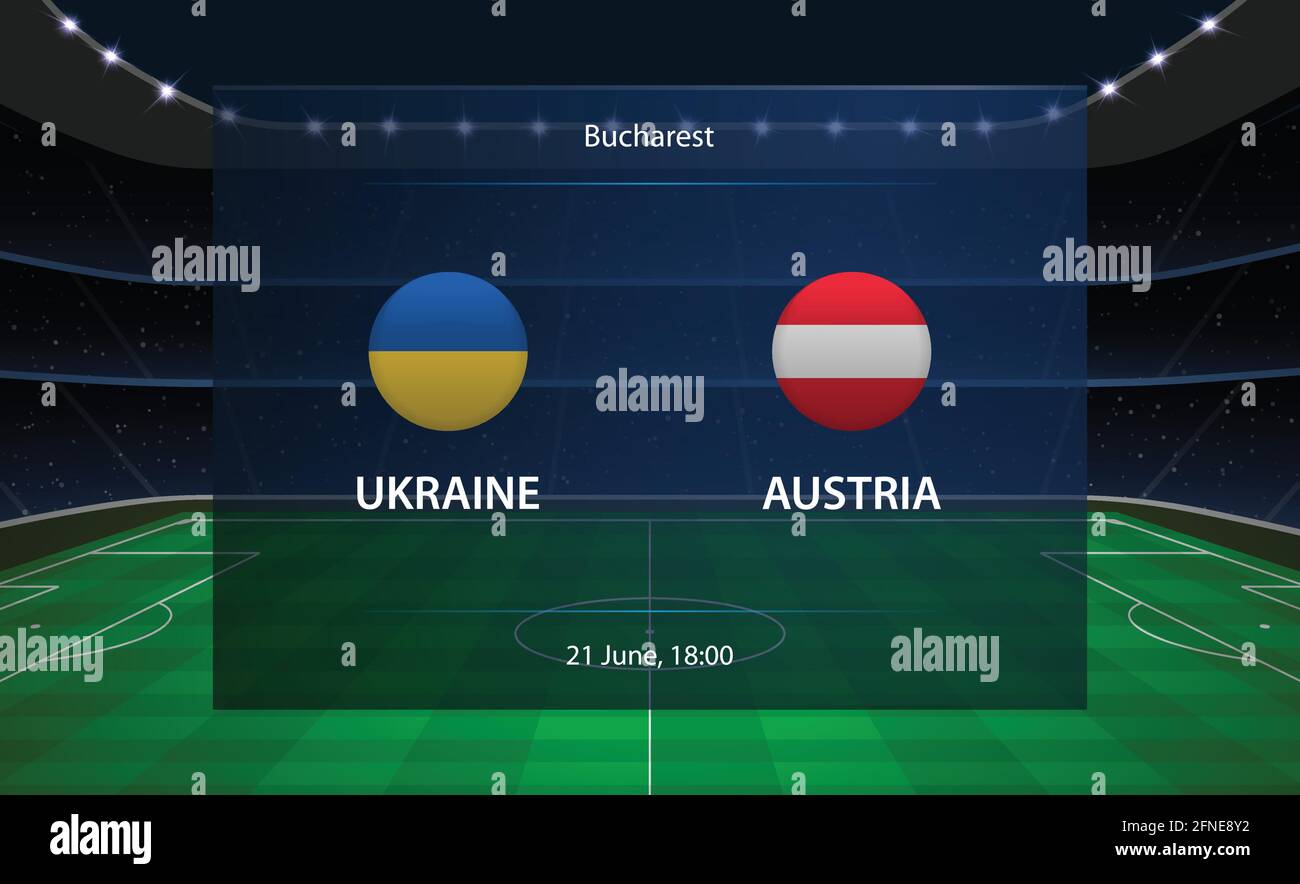 Ukraine vs austria Stock Vector Images - Alamy