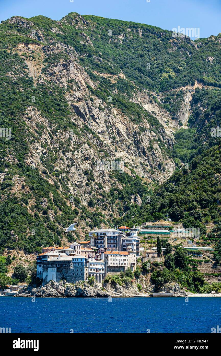 Gregoriou Monastery, Unesco world heritage site Mount Athos, Greece ...