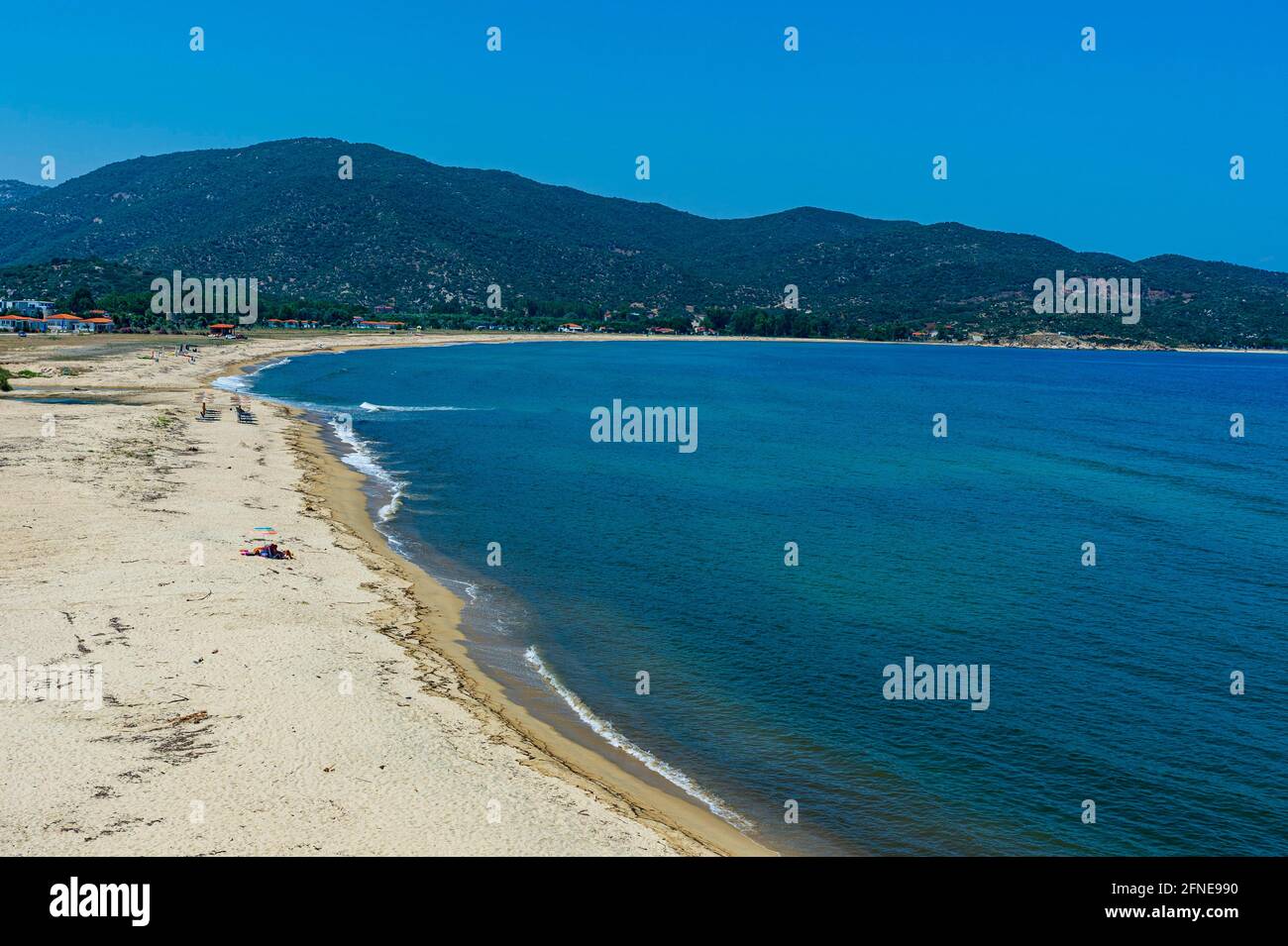 Greece beach sea sandy hi-res stock photography and images - Alamy