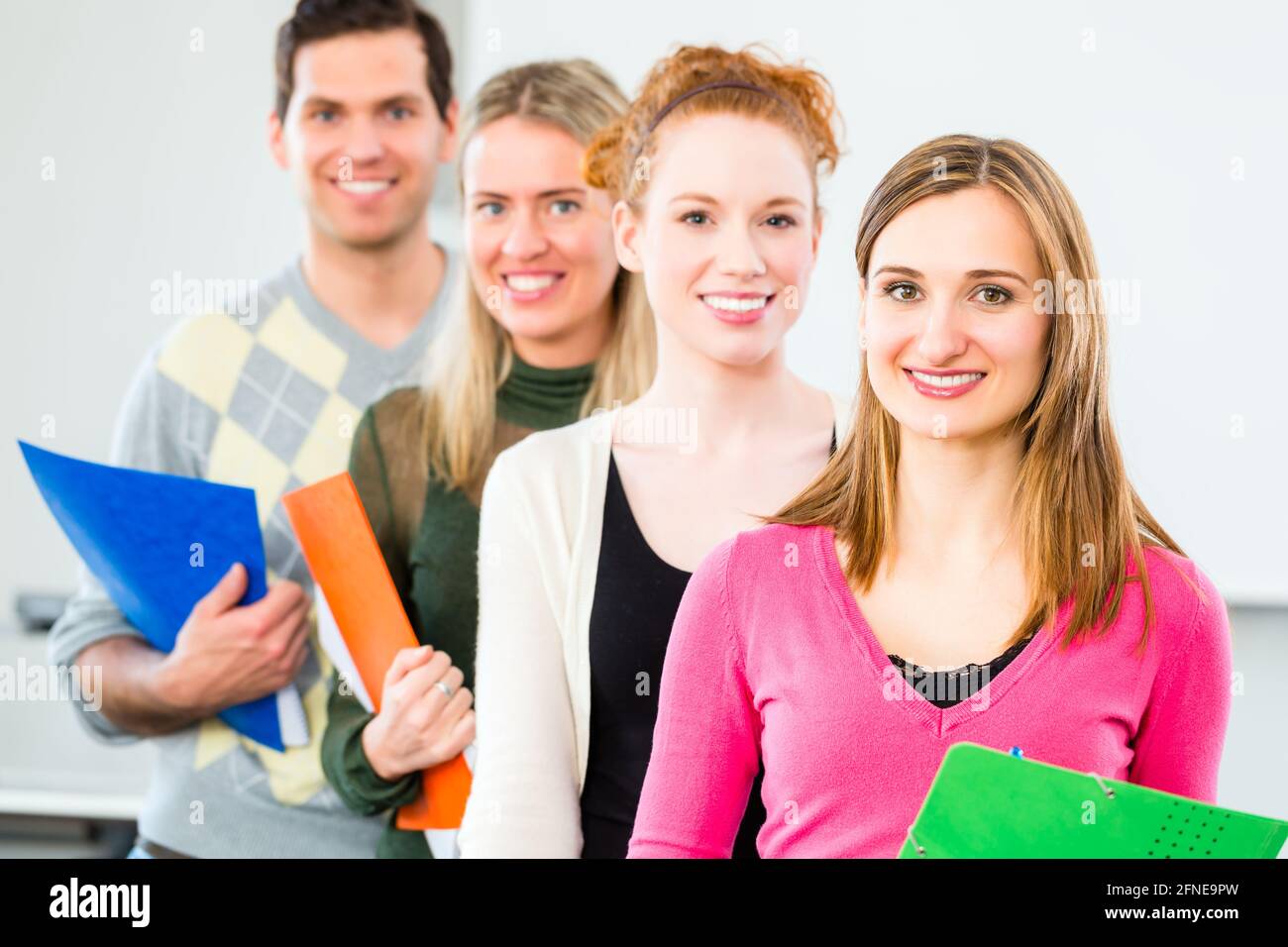 University college students passed successful through examination Stock ...