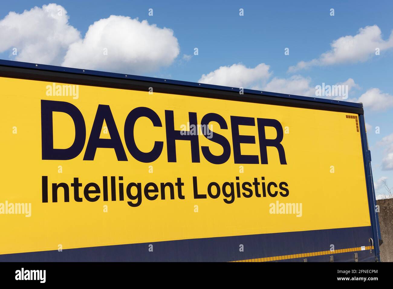 Dachser truck hi-res stock photography and images - Alamy