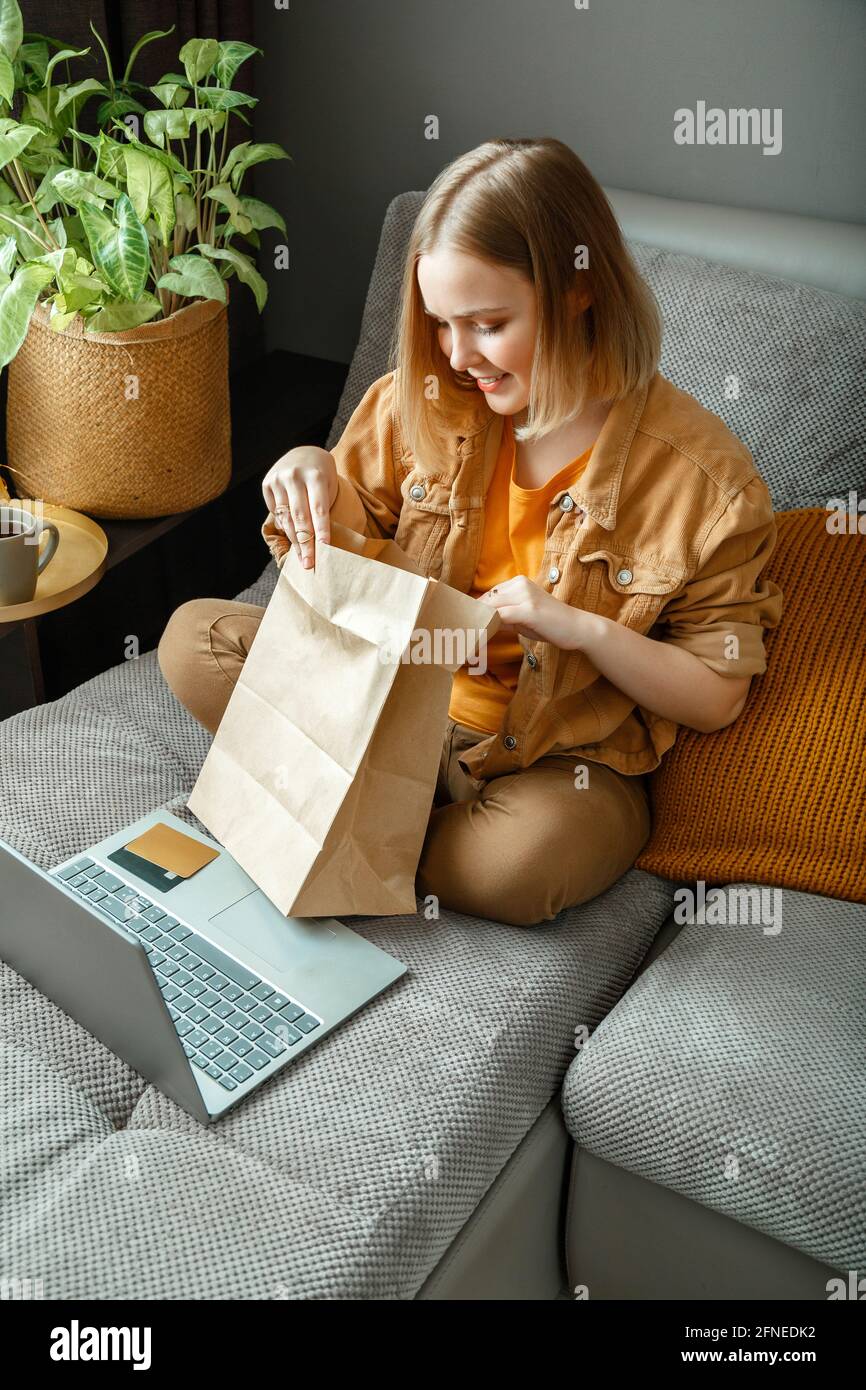 Unpacking goods hi-res stock photography and images - Alamy