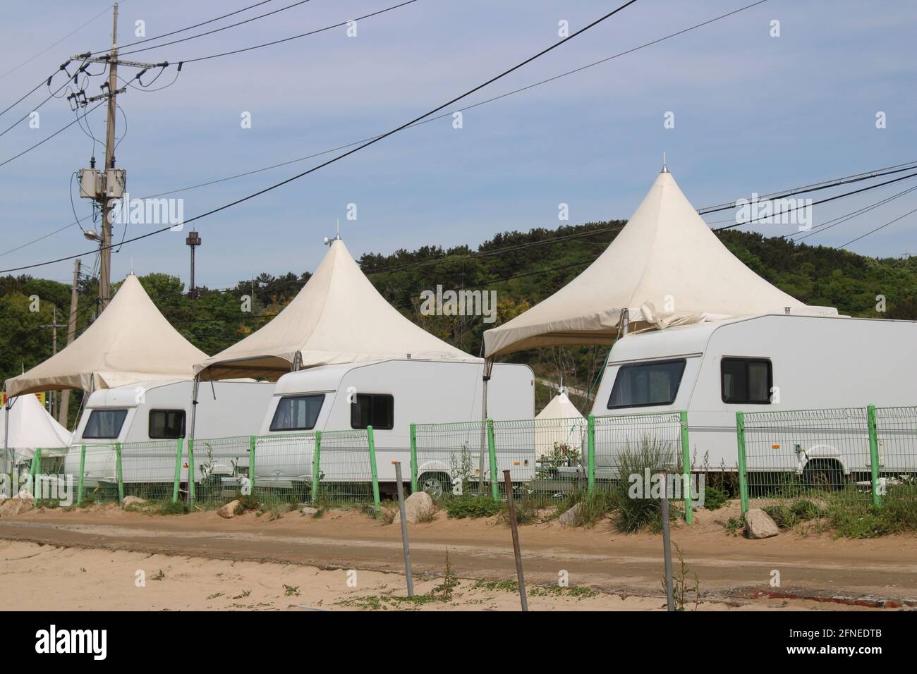 Camper trailers hi-res stock photography and images - Alamy