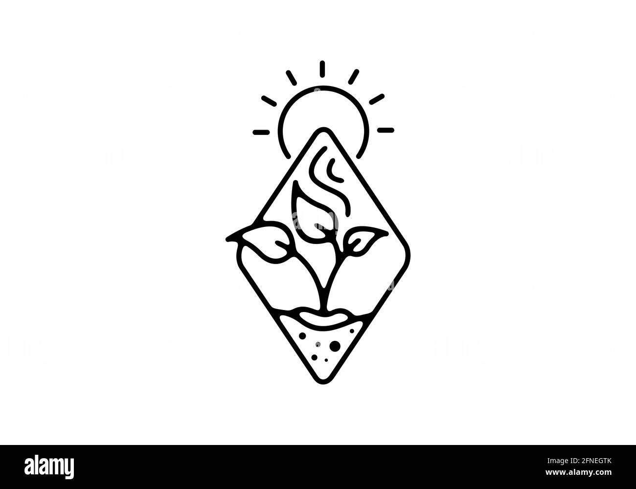 Diamond shape garden hi-res stock photography and images - Alamy