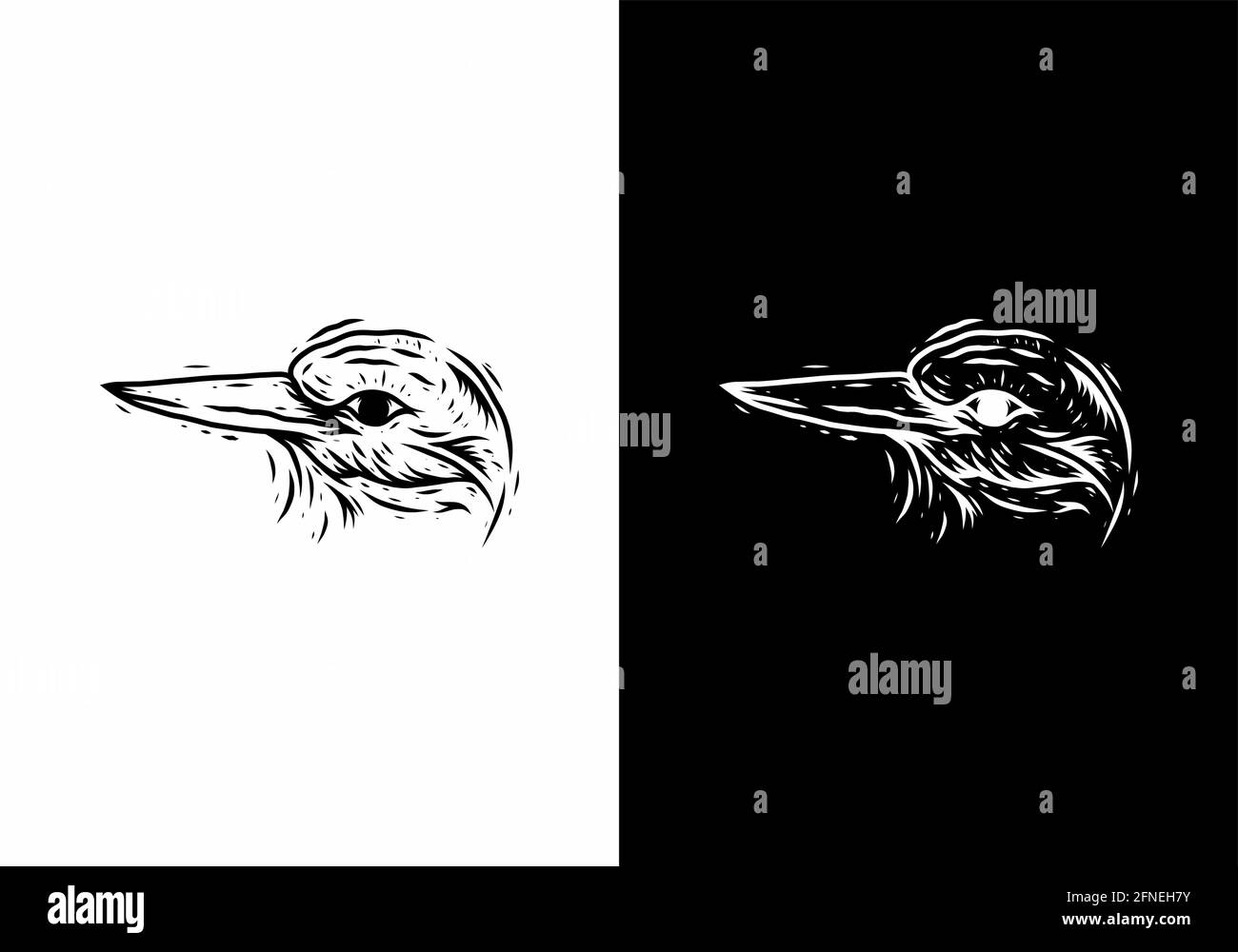 Pigeon one line drawing Stock Vector Images - Alamy