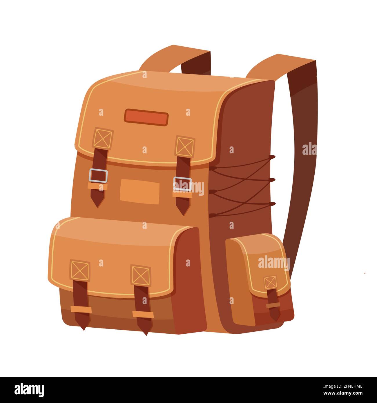 Rucksack cartoon hi-res stock photography and images - Alamy