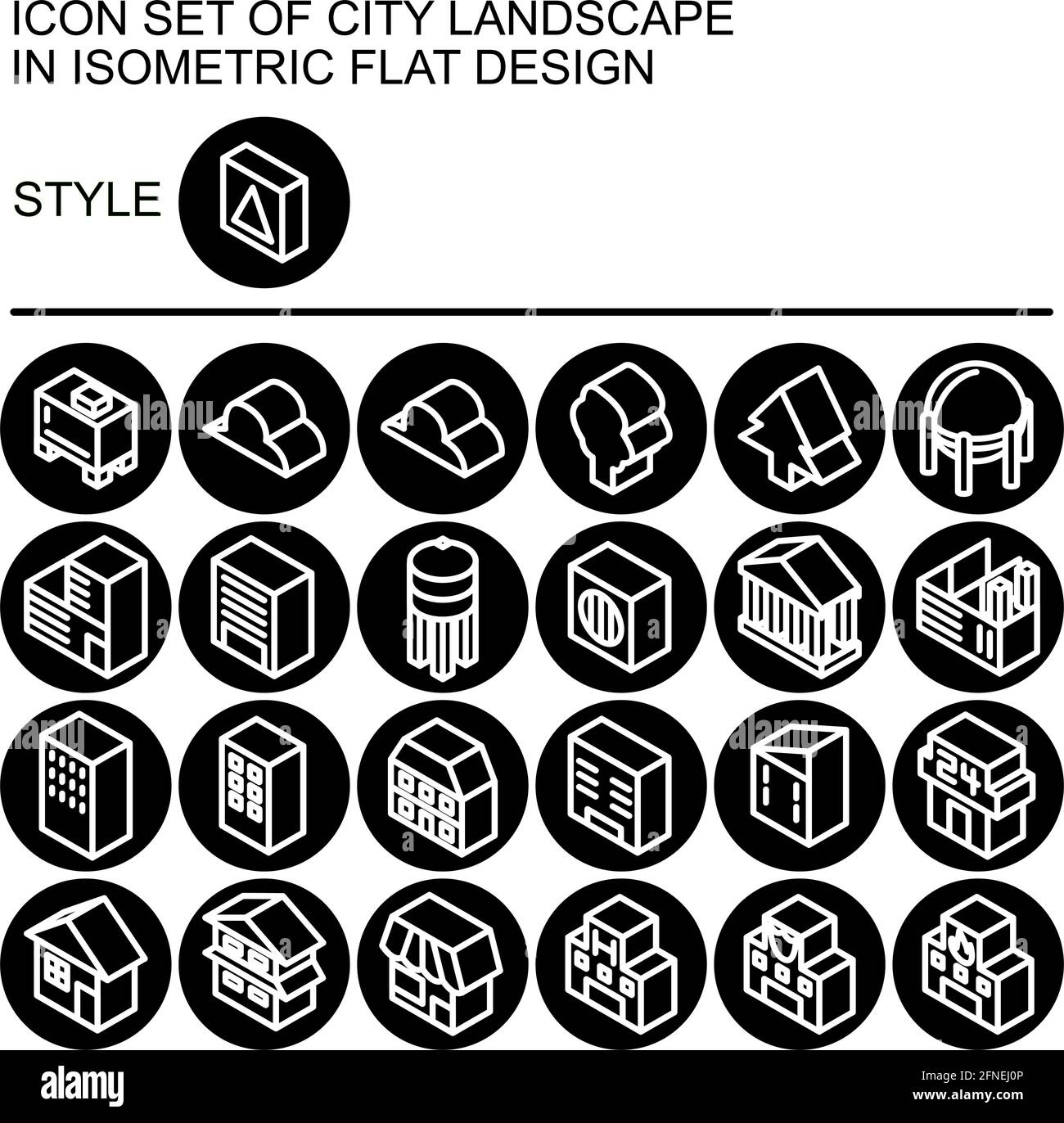 Fill circle vector vectors Stock Vector Images - Alamy