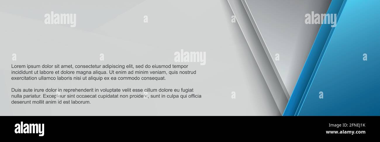 White and blue background, web template for text - Vector illustration ...