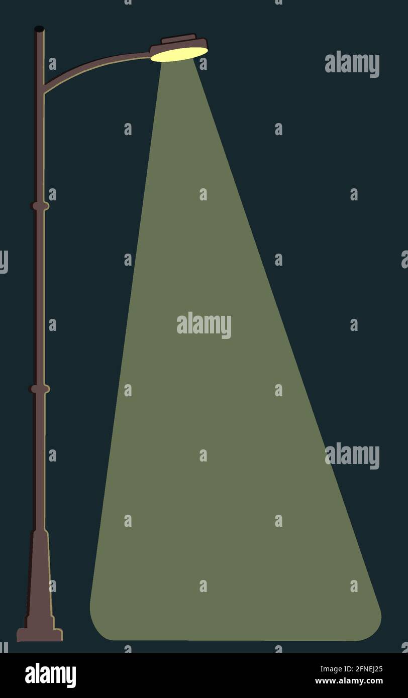 Old street lamp architecture Stock Vector Images - Alamy